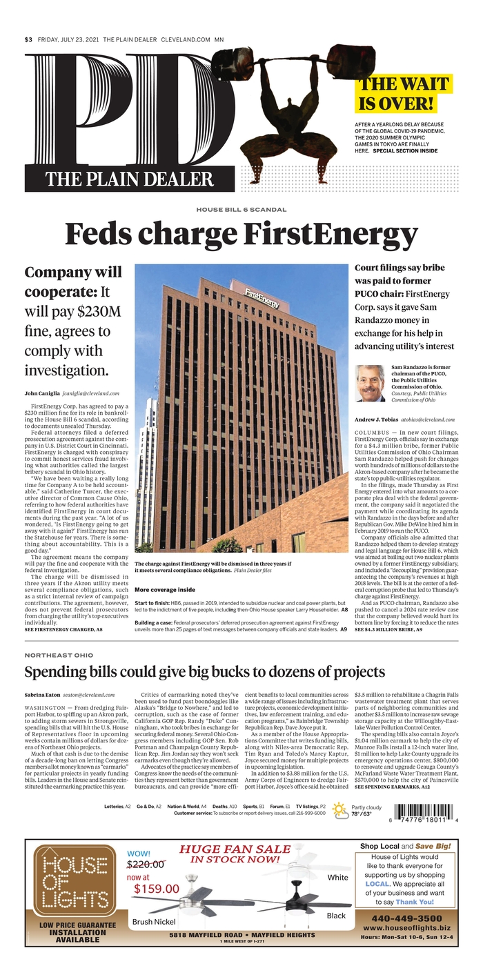 2021 Plain Dealer front page images: Part 2 - cleveland.com