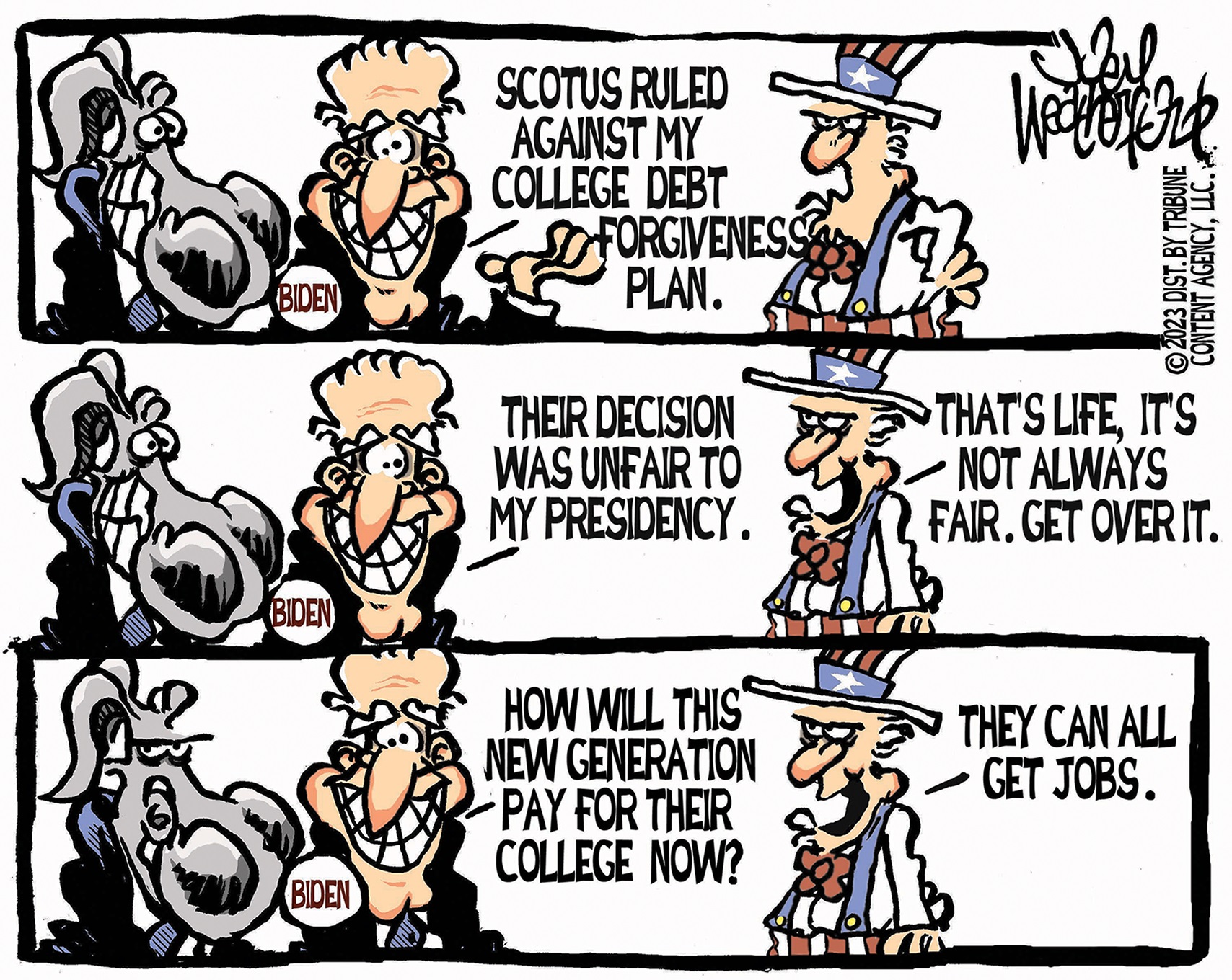 Editorial cartoons for July 9, 2023 - oregonlive.com