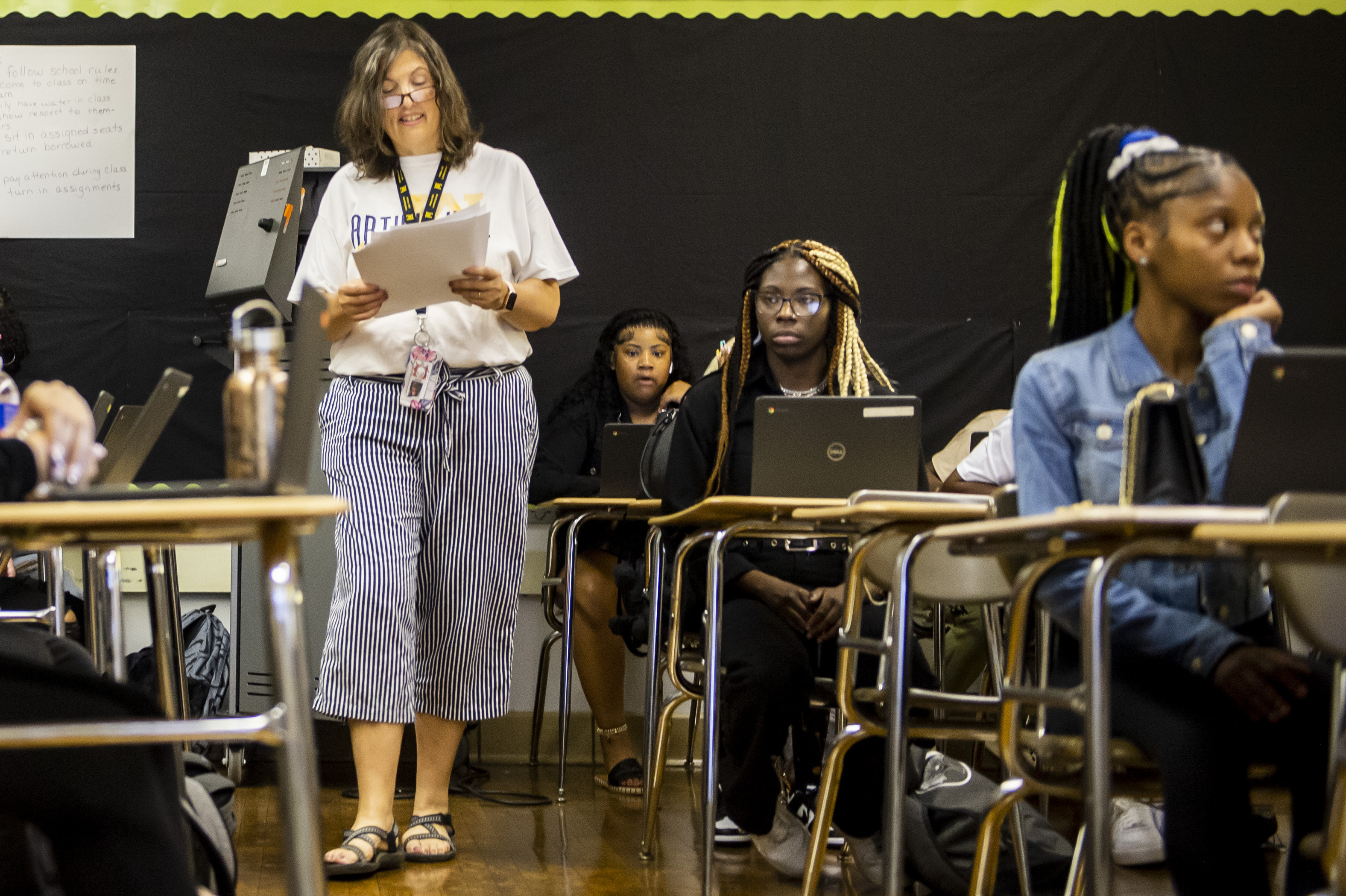 Saginaw’s Arthur Hill prepares for school year on first day - mlive.com