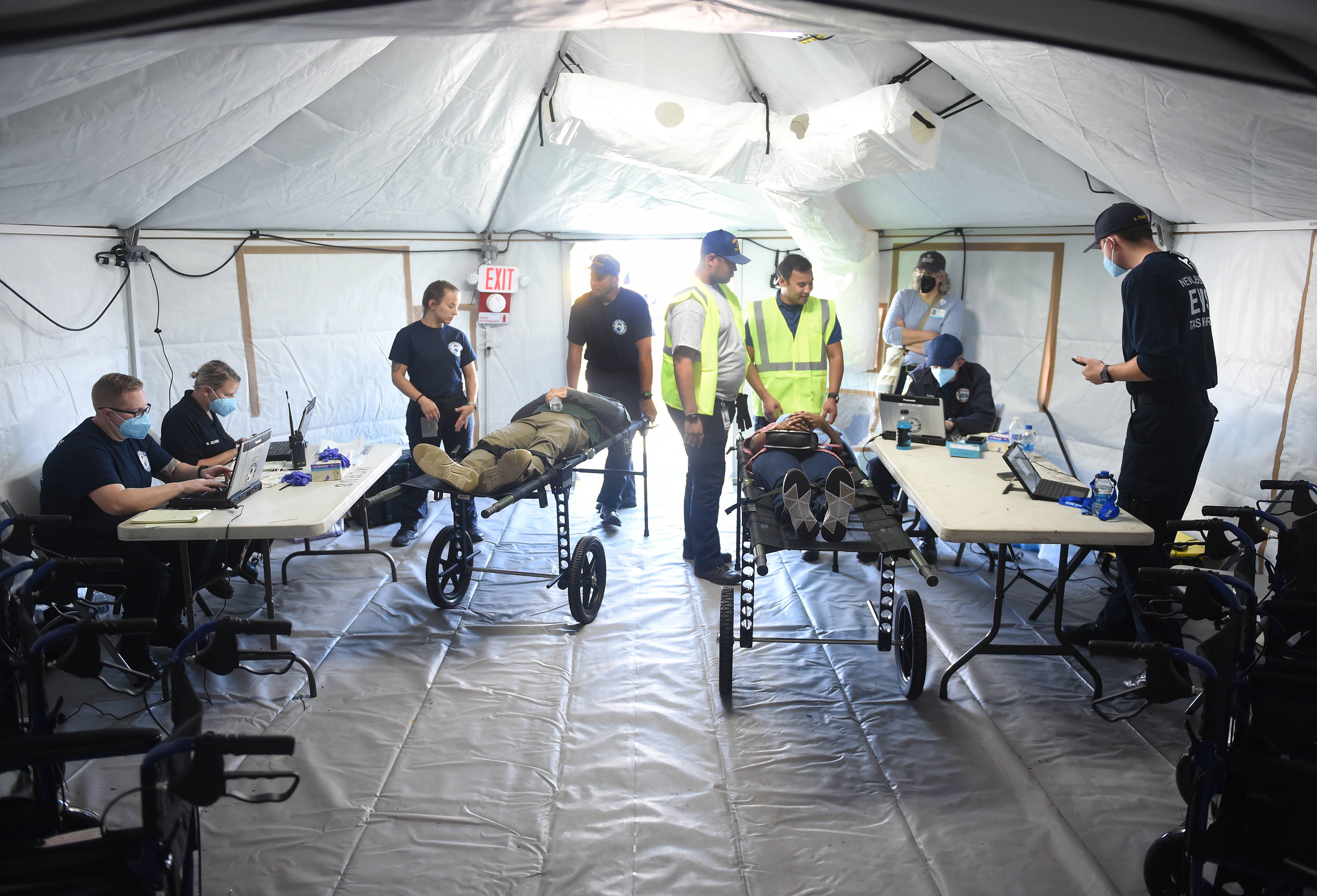 New Jersey EMS Task Force Hospital Emergency Drill - nj.com