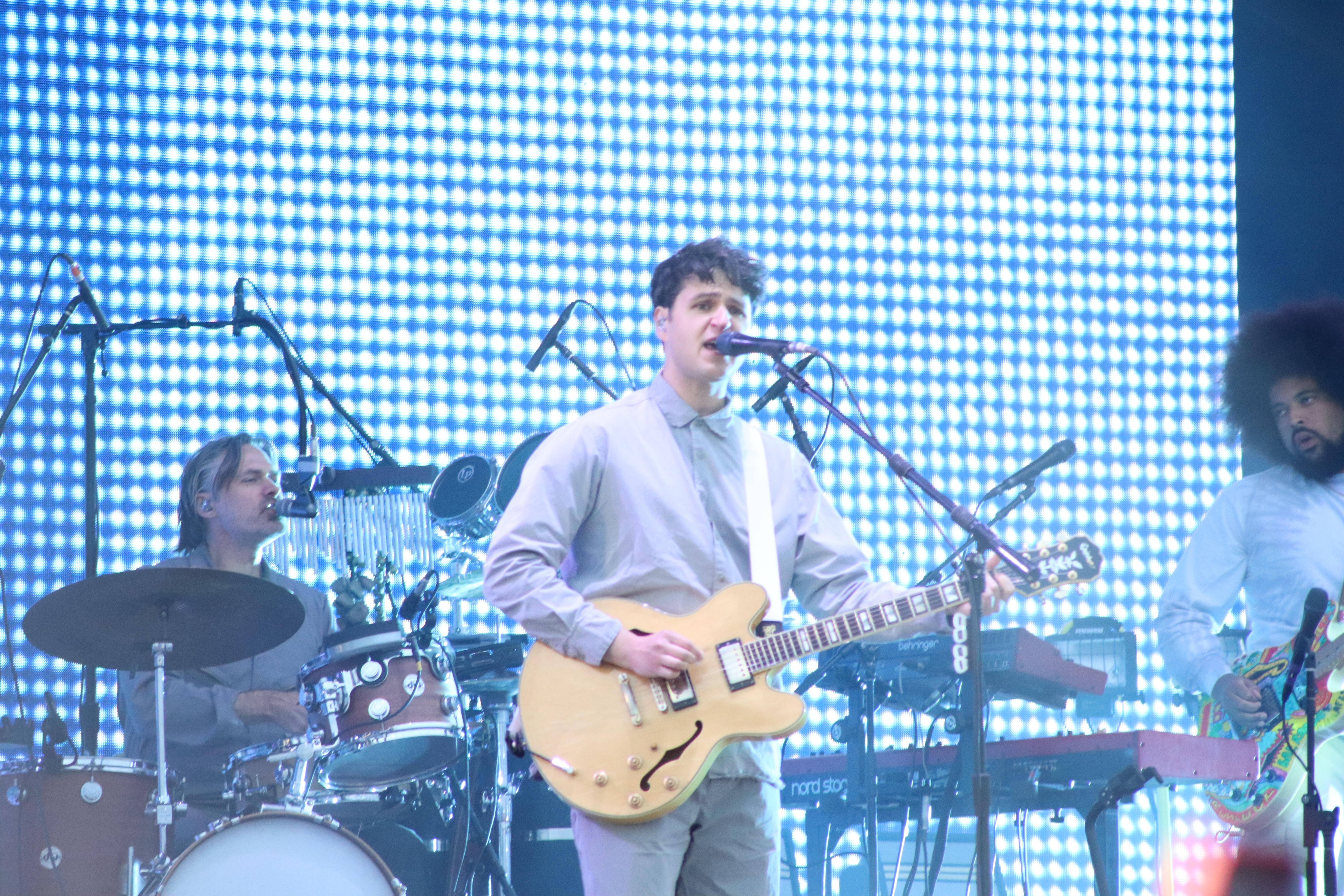 Vampire Weekend performs Sunday, May 25 on Green Stage at Boston ...