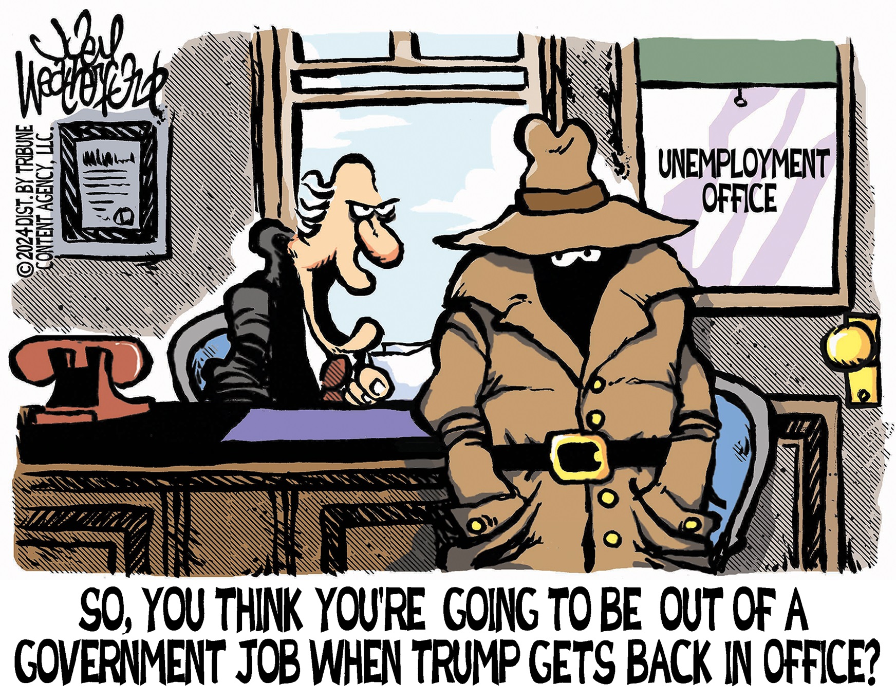 Editorial cartoons for Dec. 8, 2024 - oregonlive.com