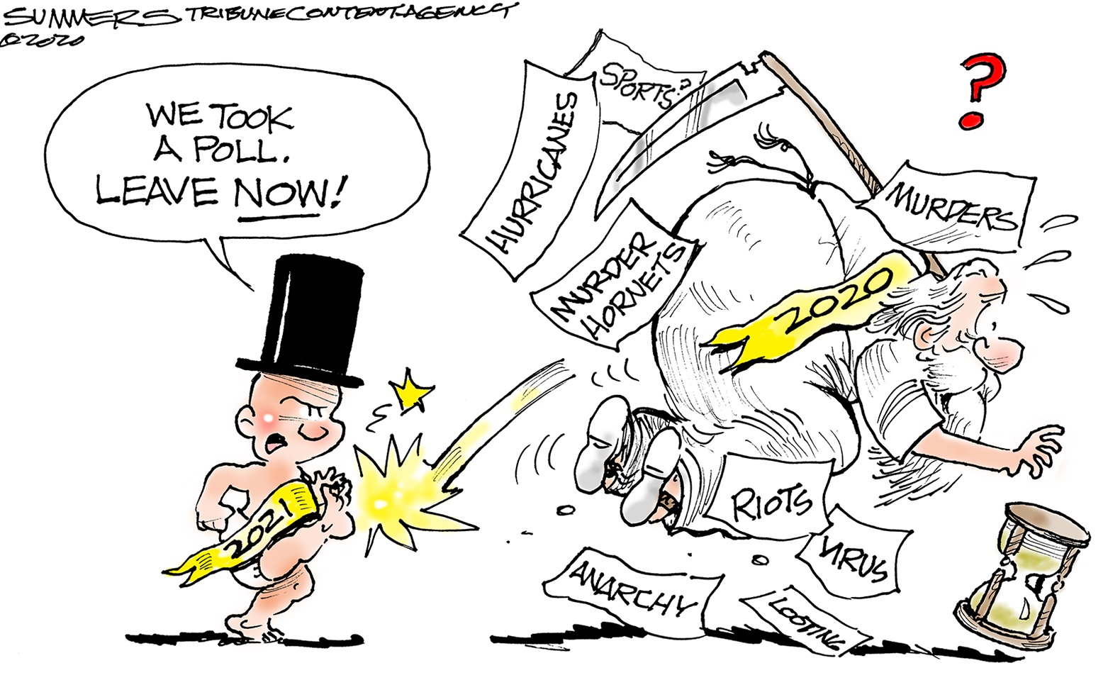 Editorial cartoons for Aug. 9, 2020 - syracuse.com