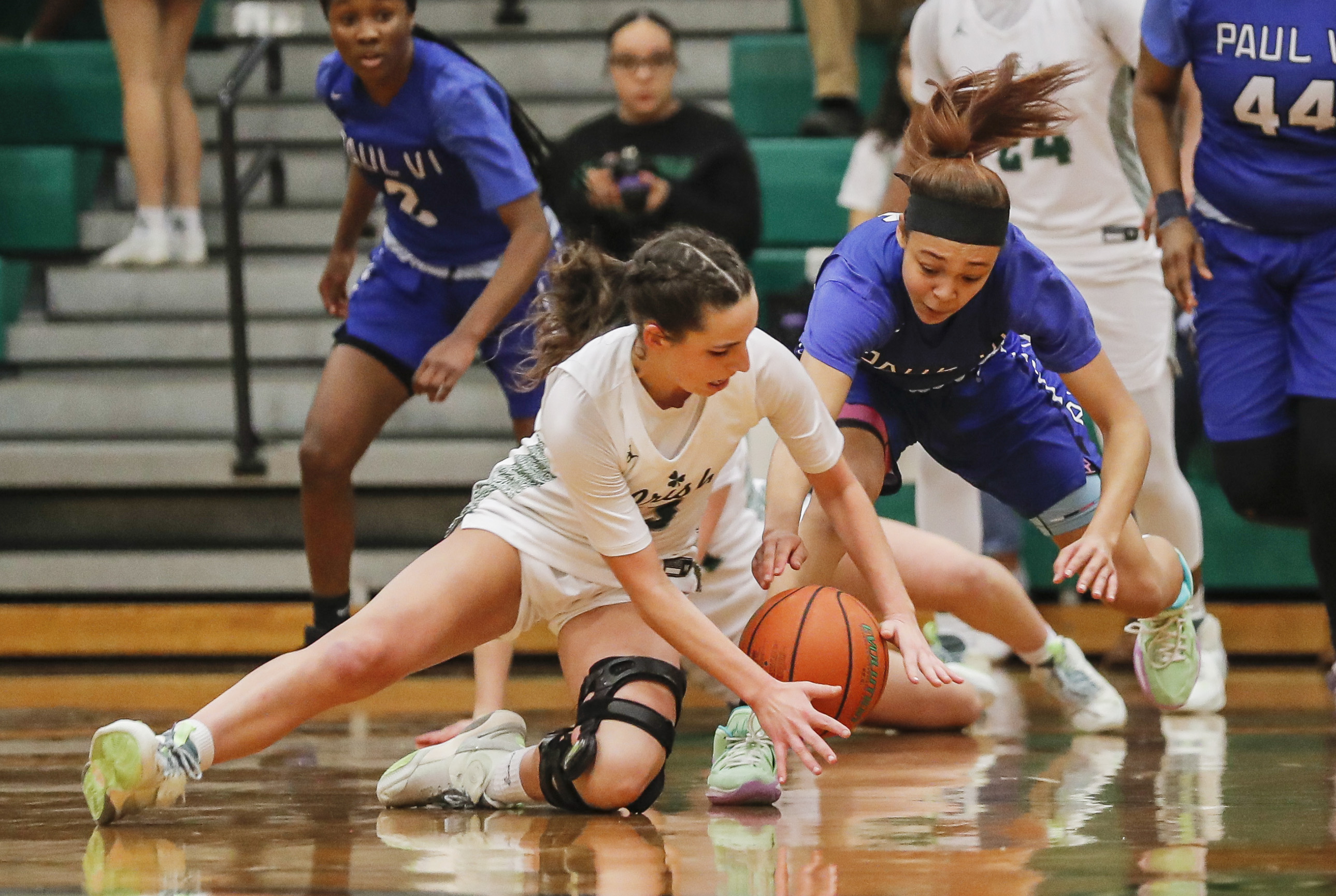 Girls Basketball: Hannah Hidalgo of Paul VI gets 2000th point against ...