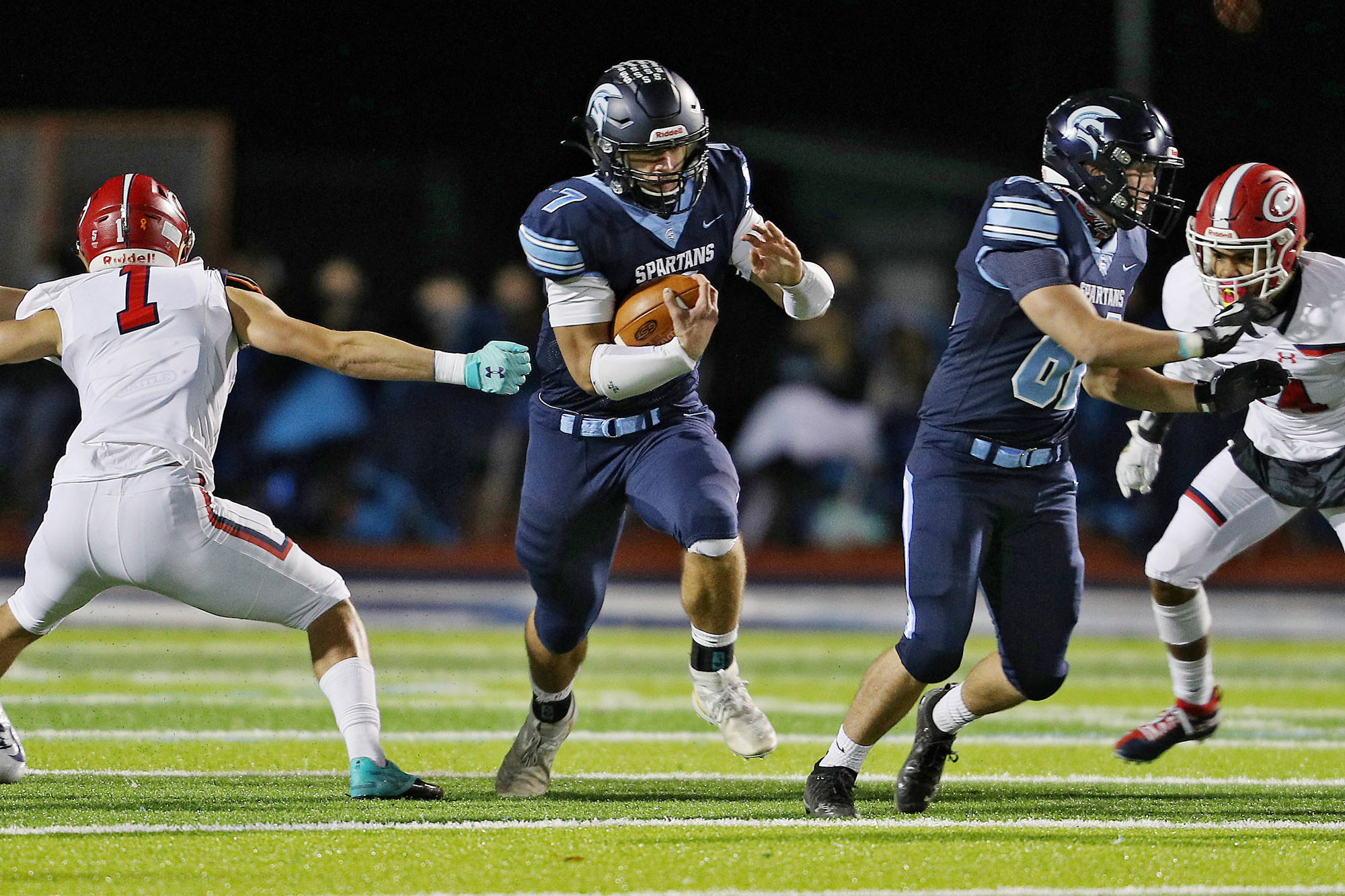 Livonia Stevenson running back Caden Woodall - mlive.com