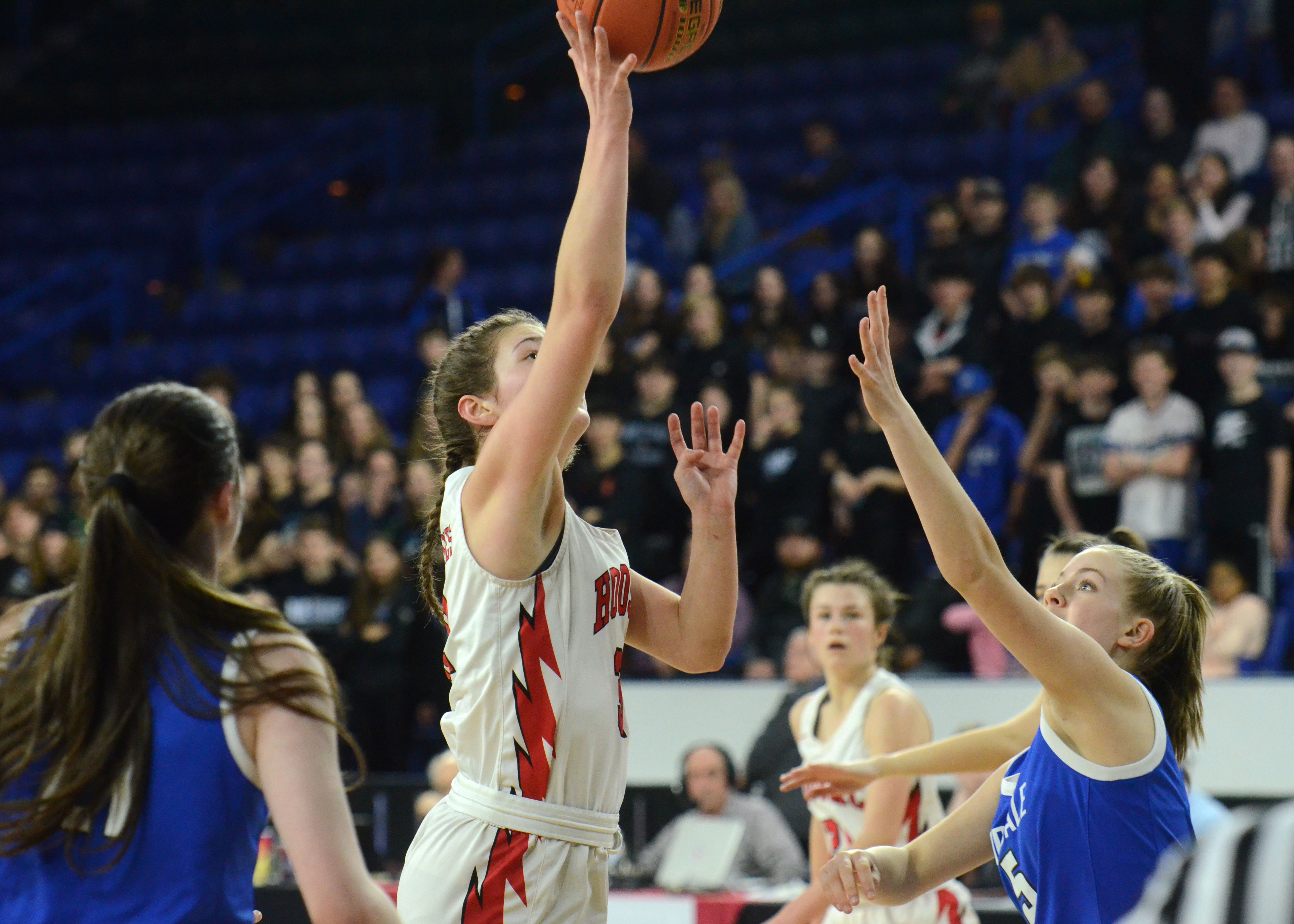 Division V Girls State Championship: Hoosac Valley vs. Hopedale ...
