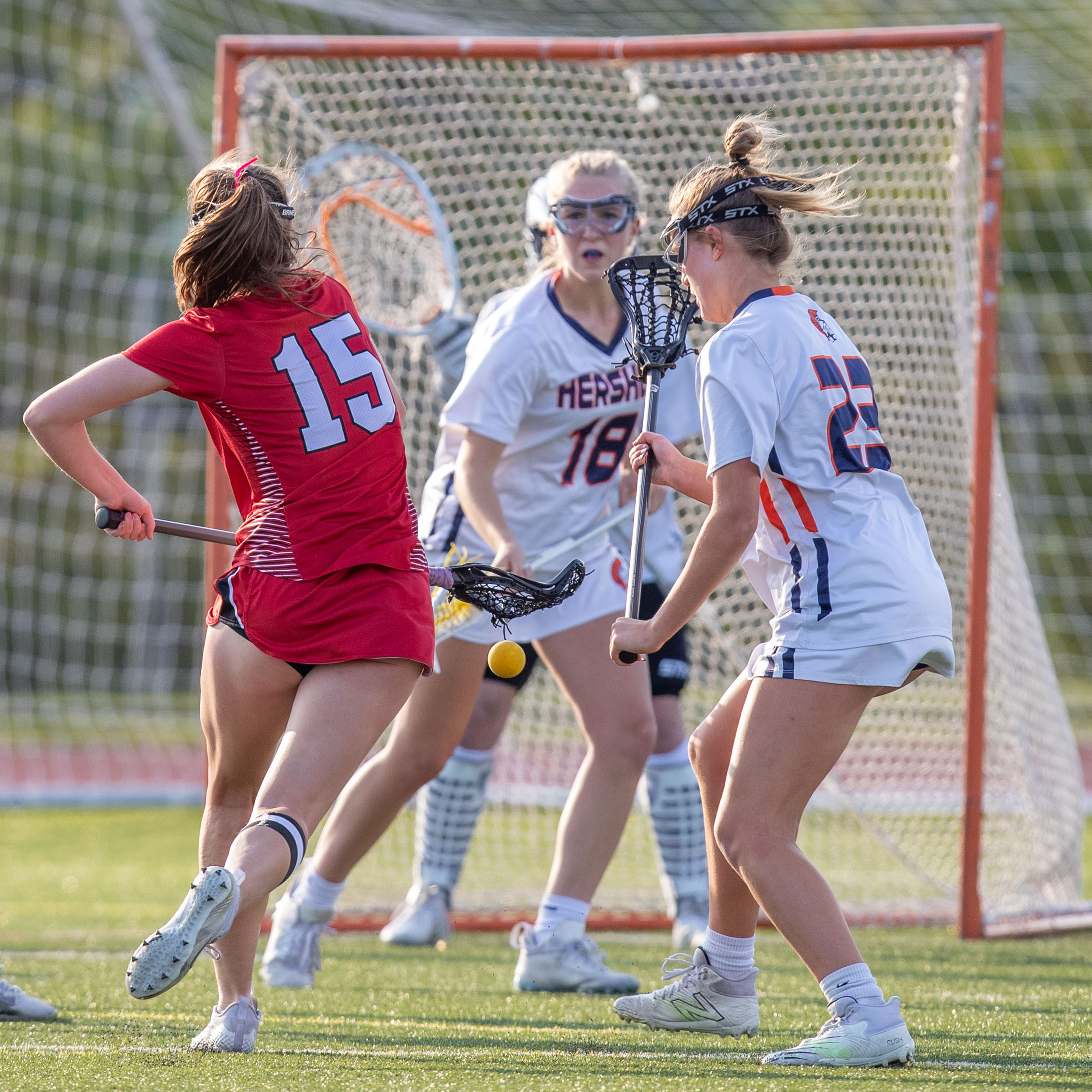 Hershey remains undefeated with a 12-5 win over CV for the Mid-Penn ...