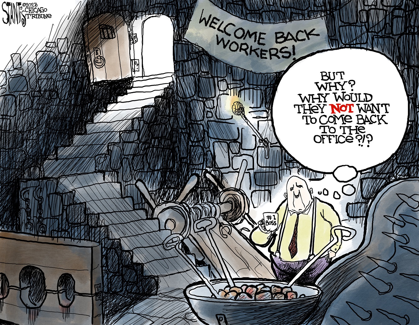 Editorial cartoons for Dec. 3, 2023 - cleveland.com