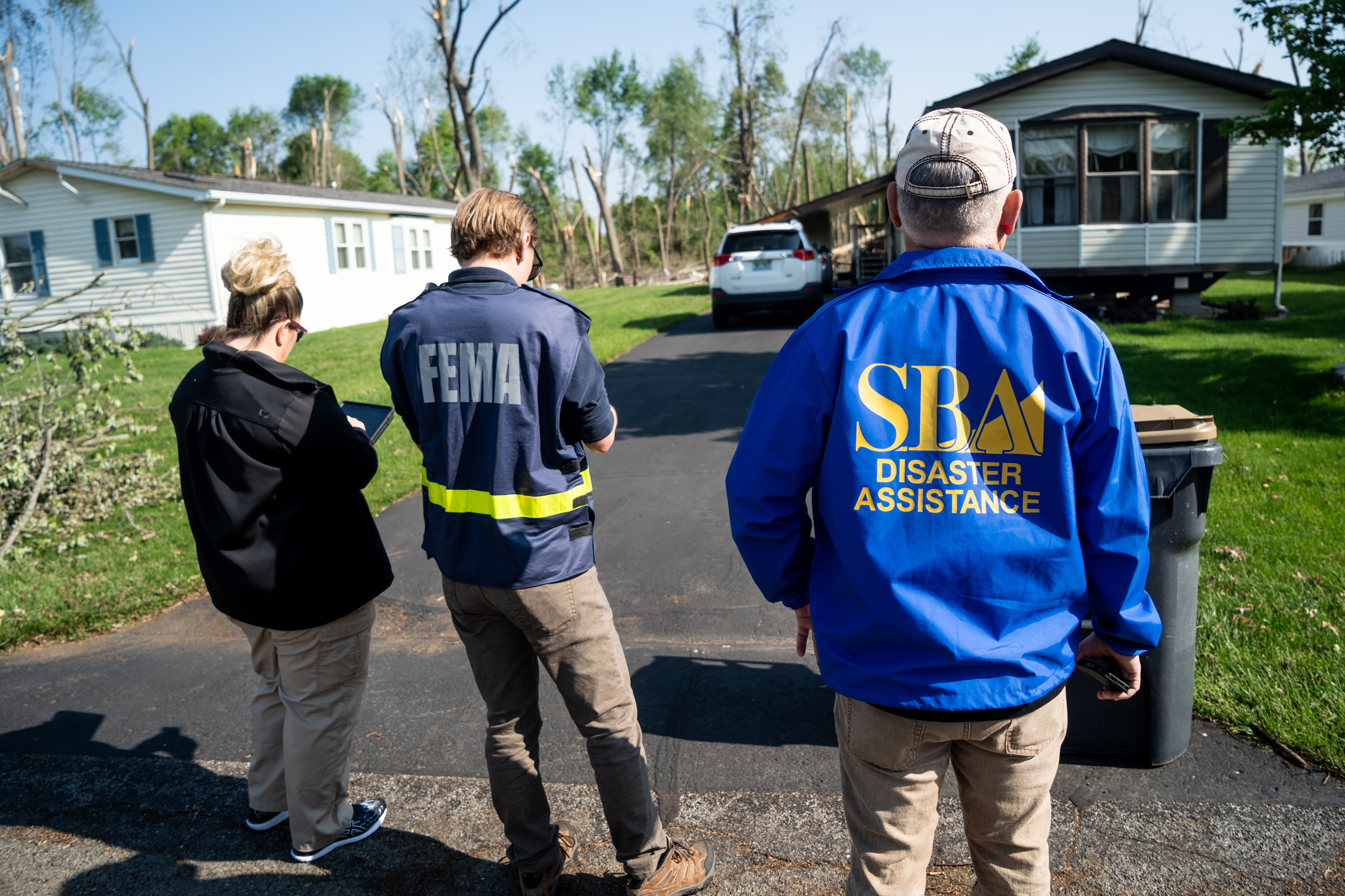 FEMA, MSP begin joint preliminary damage assessment on tornado damage ...