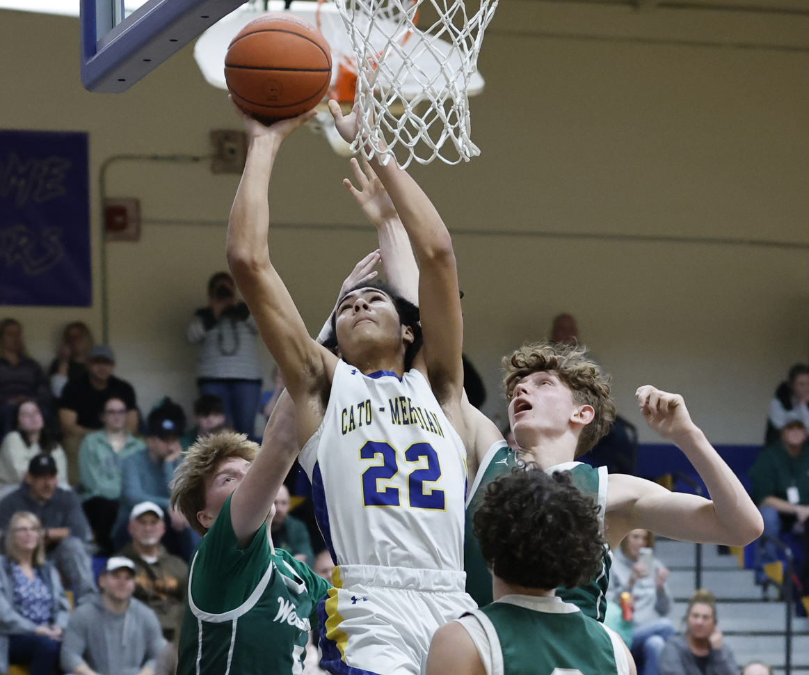 Cato-Meridian vs. Weedsport Boy's Basketball - syracuse.com