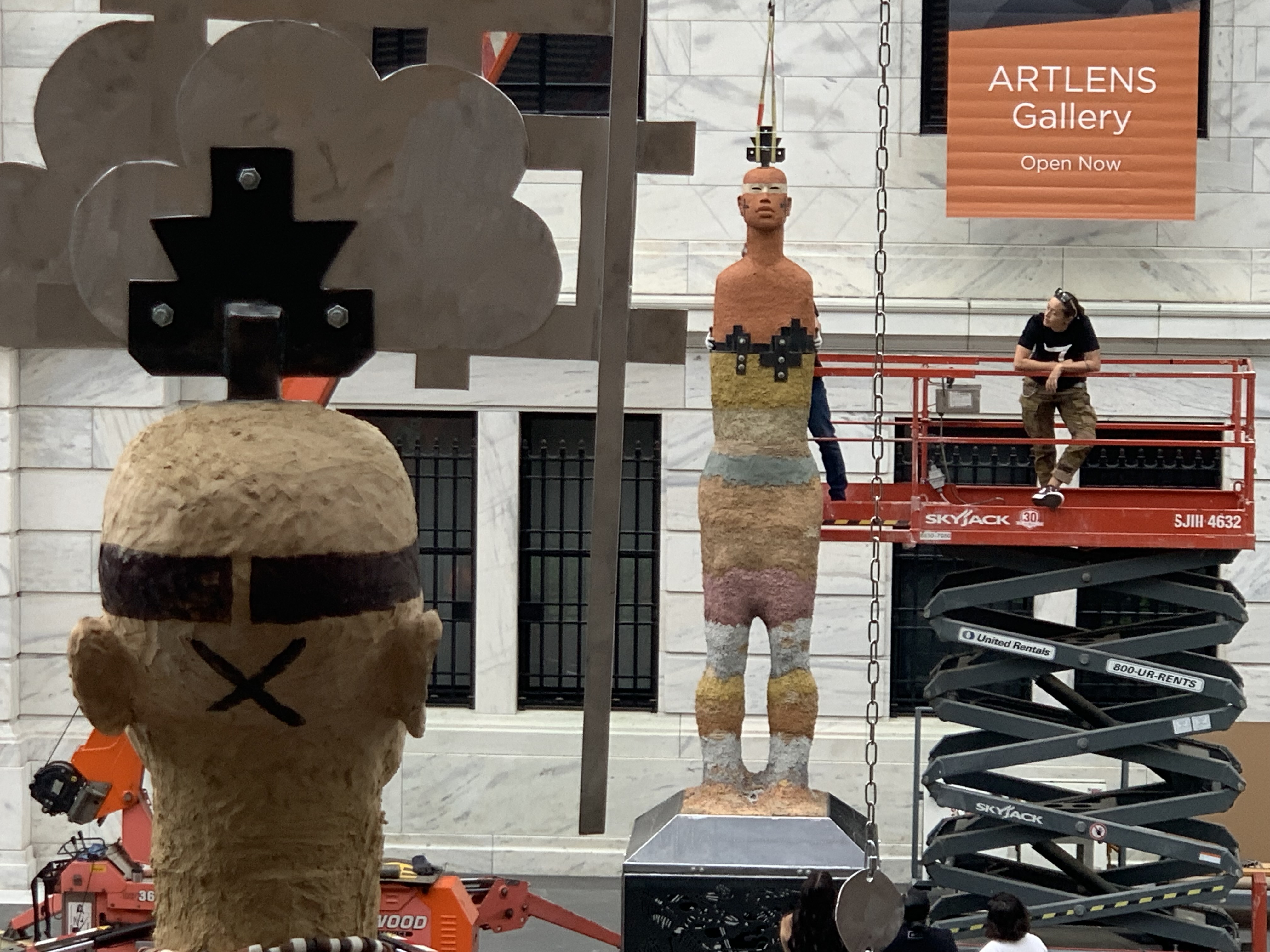 Rose B. Simpson sculptures come to Cleveland Museum of Art atrium ...