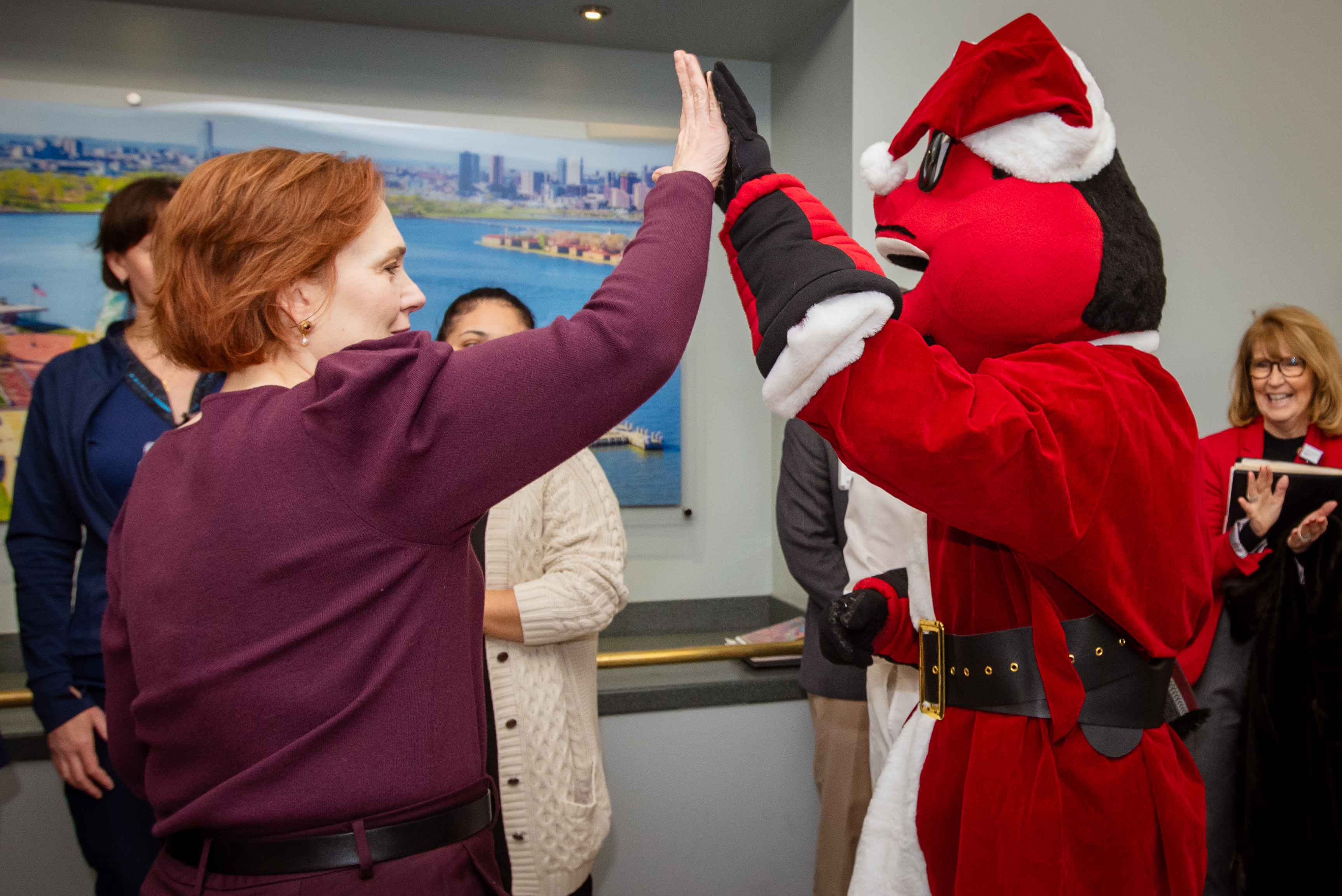 NJ Devils visit RWJBarnabas Health-JCMC - nj.com
