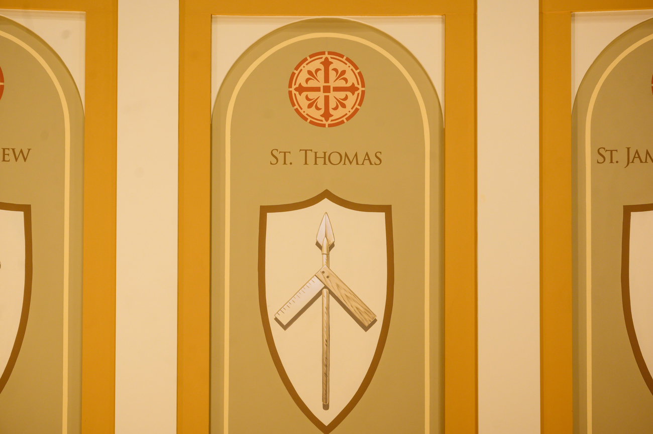 St. Thomas the Apostle Church reveals new murals, renovated space ...