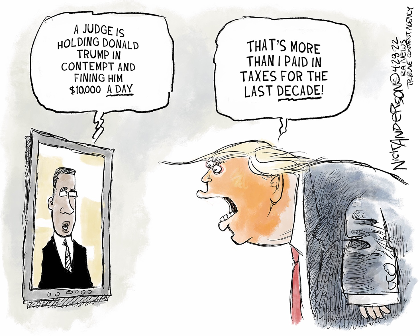 Editorial cartoons for May 1, 2022 - oregonlive.com
