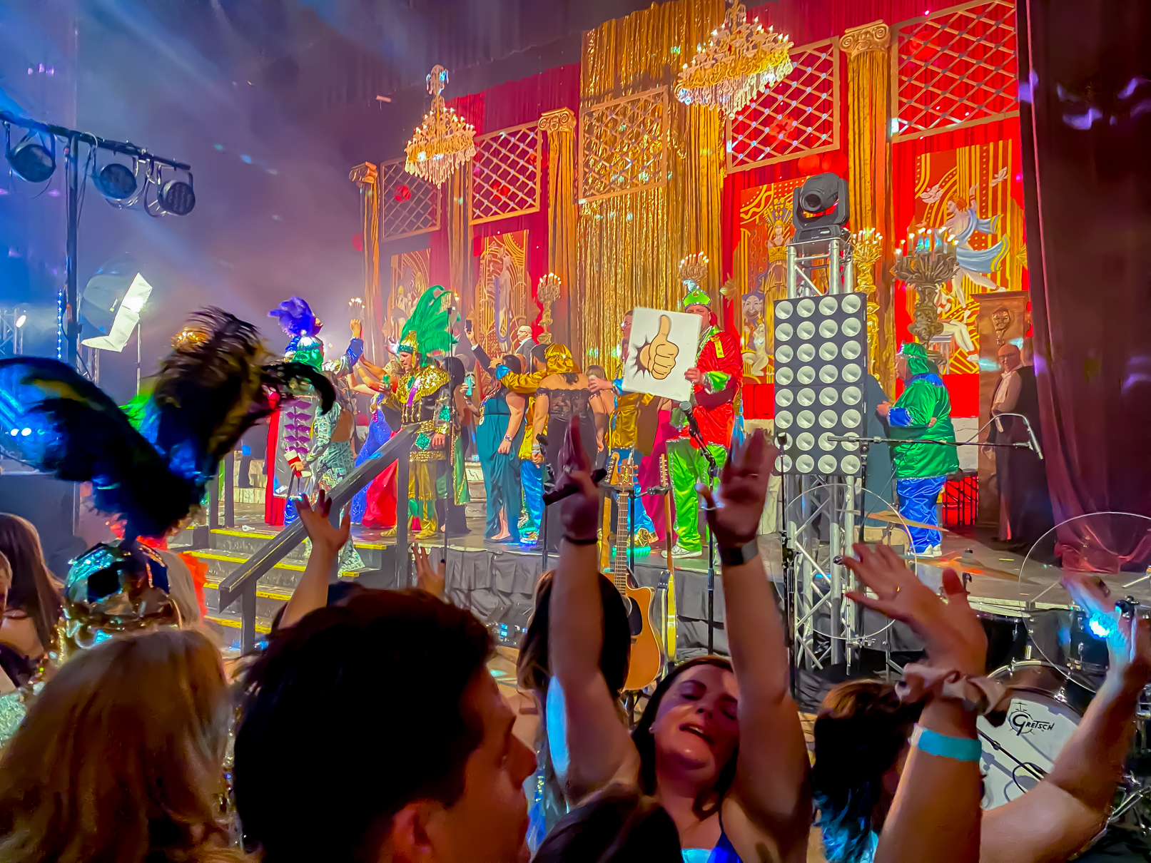 2022 Mardi Gras Masked Observer Polka Dots, Inca, Apollo's Mystic ...