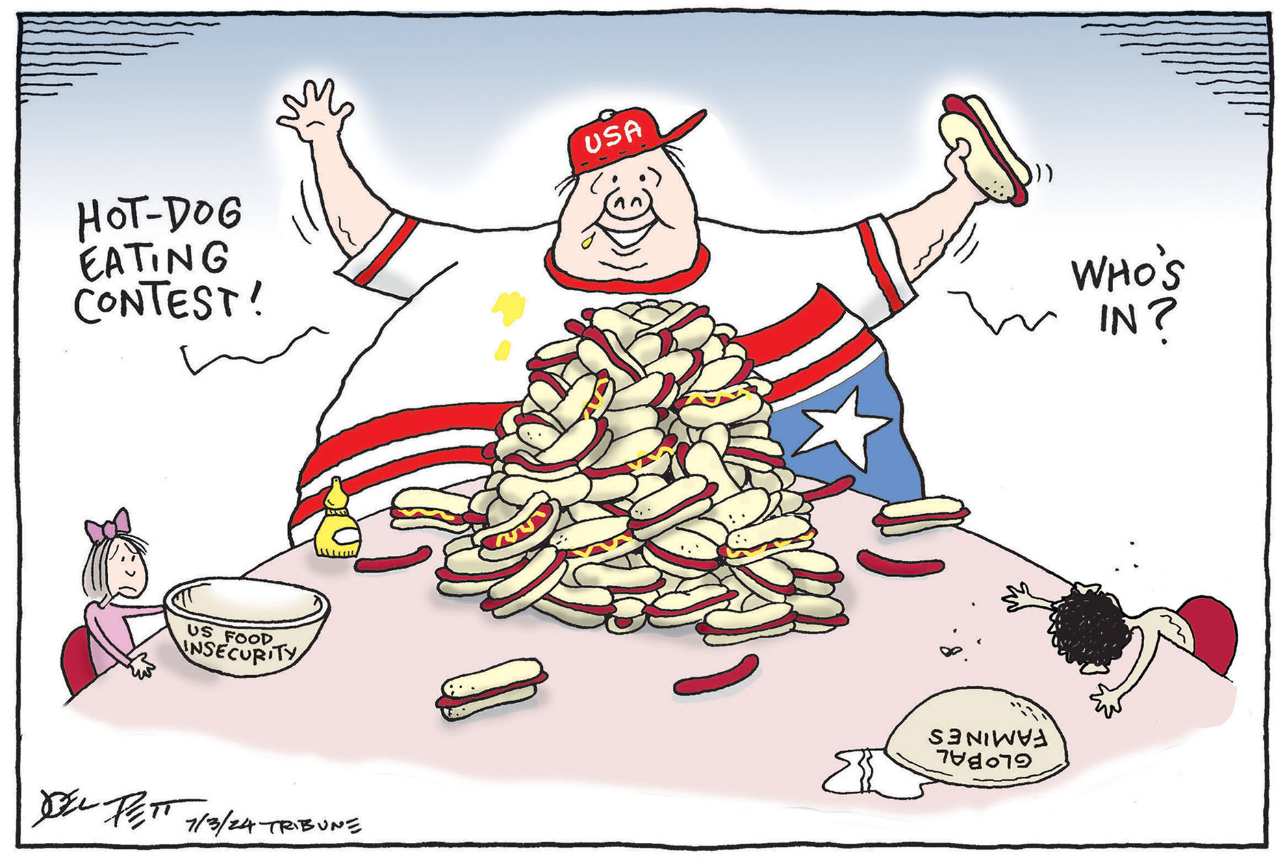 Editorial cartoons for July 7, 2024 - oregonlive.com