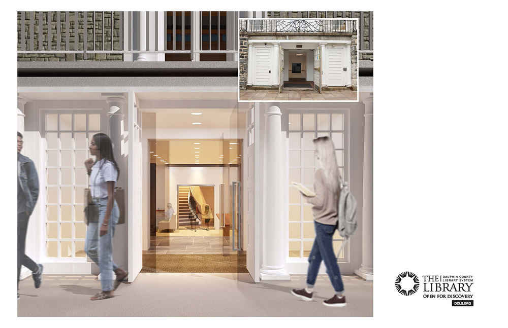 Dauphin County Library System McCormick Riverfront Library expansion ...