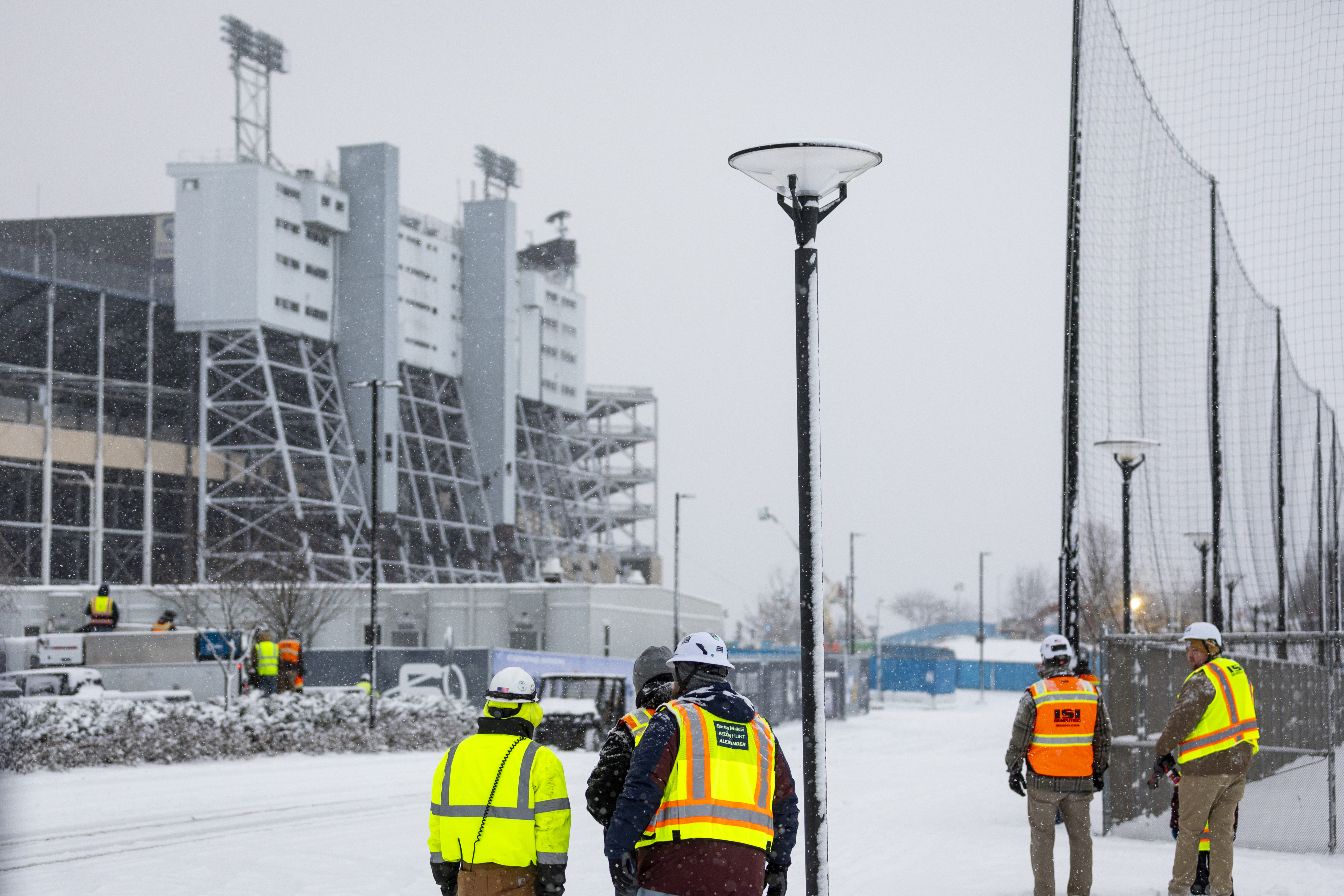 Beaver Stadium press box demolition - pennlive.com