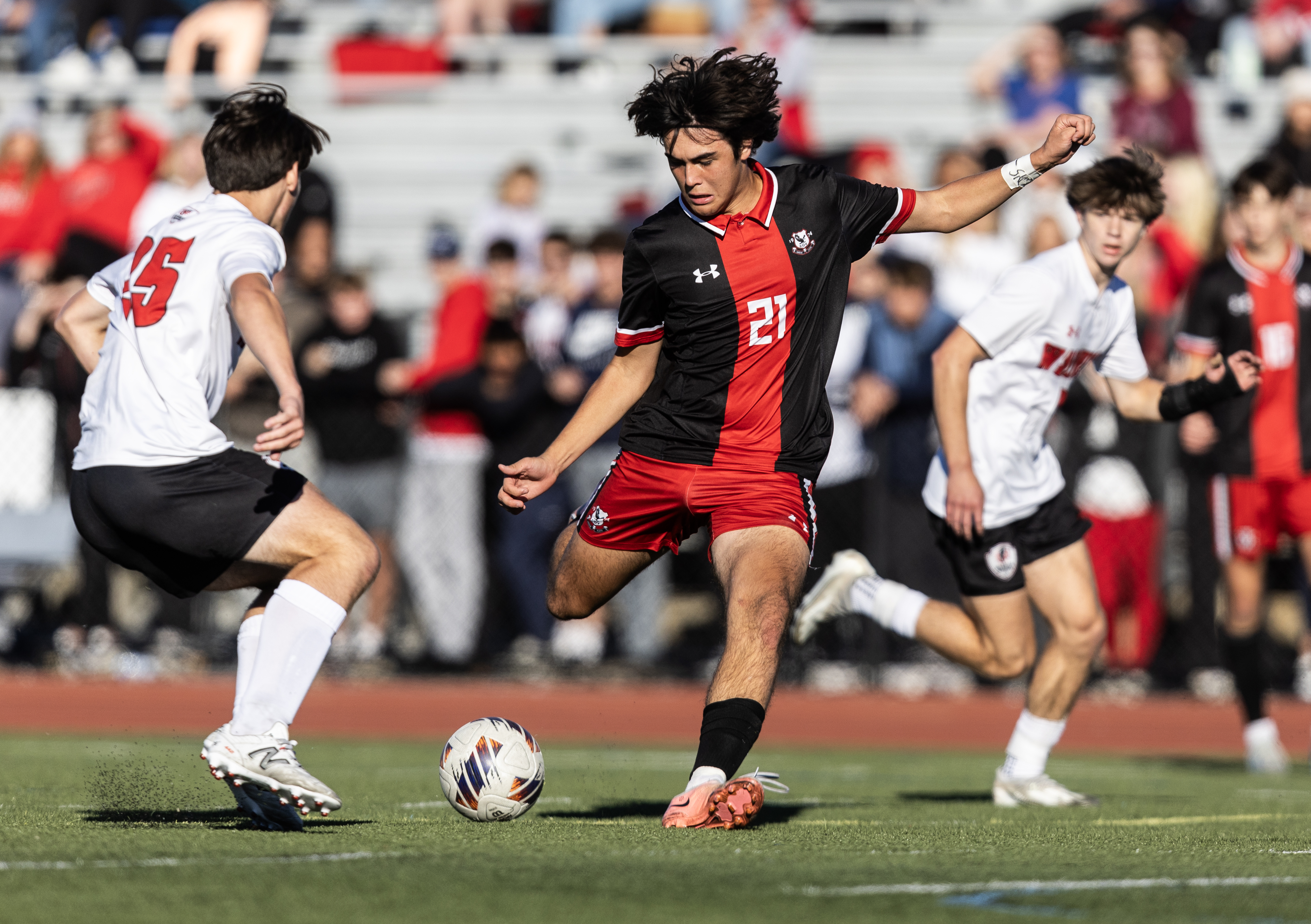 Cumberland Valley vs Warwick in District 3 4A boys soccer championship ...