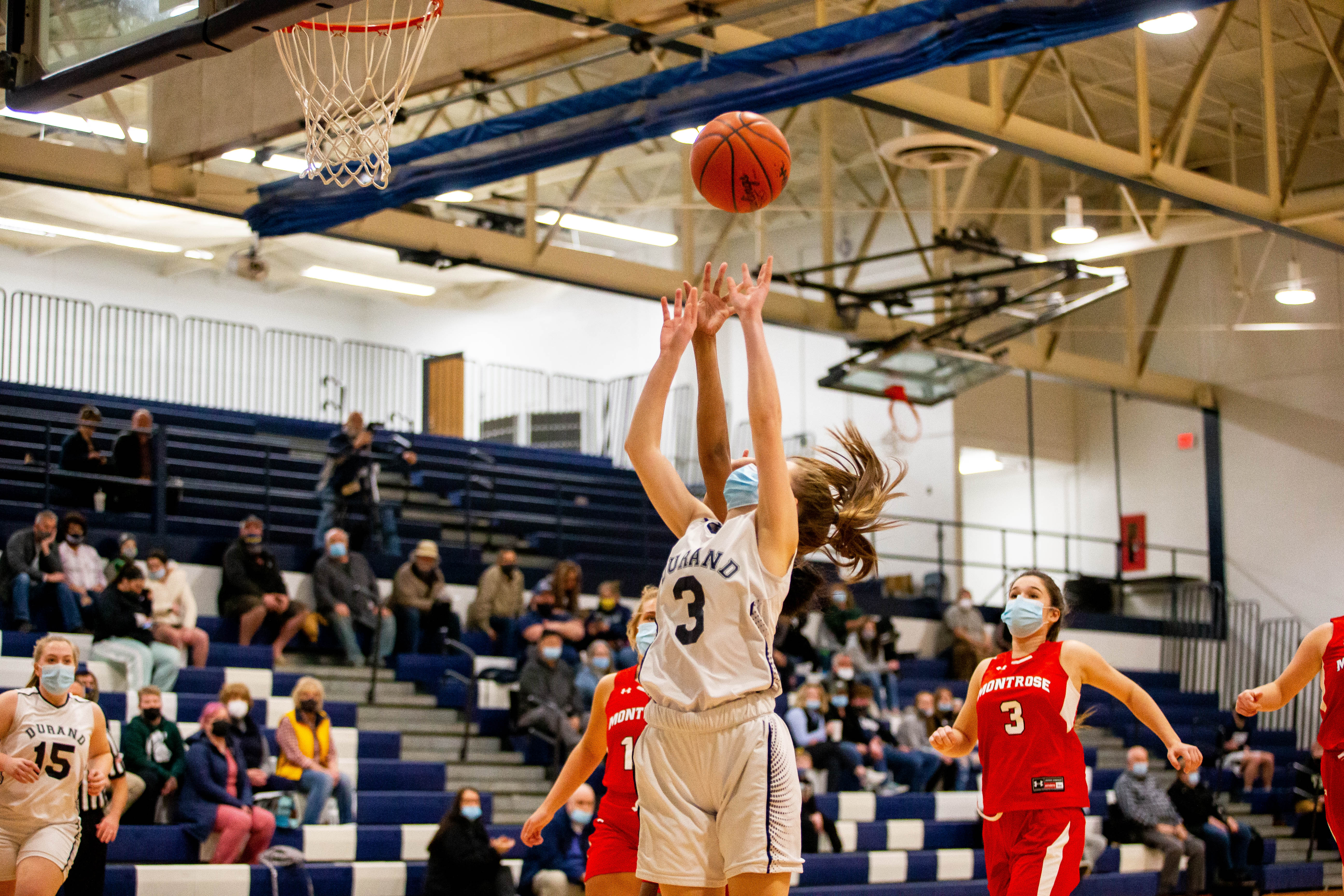 Montrose girls varsity basketball at Durand - mlive.com