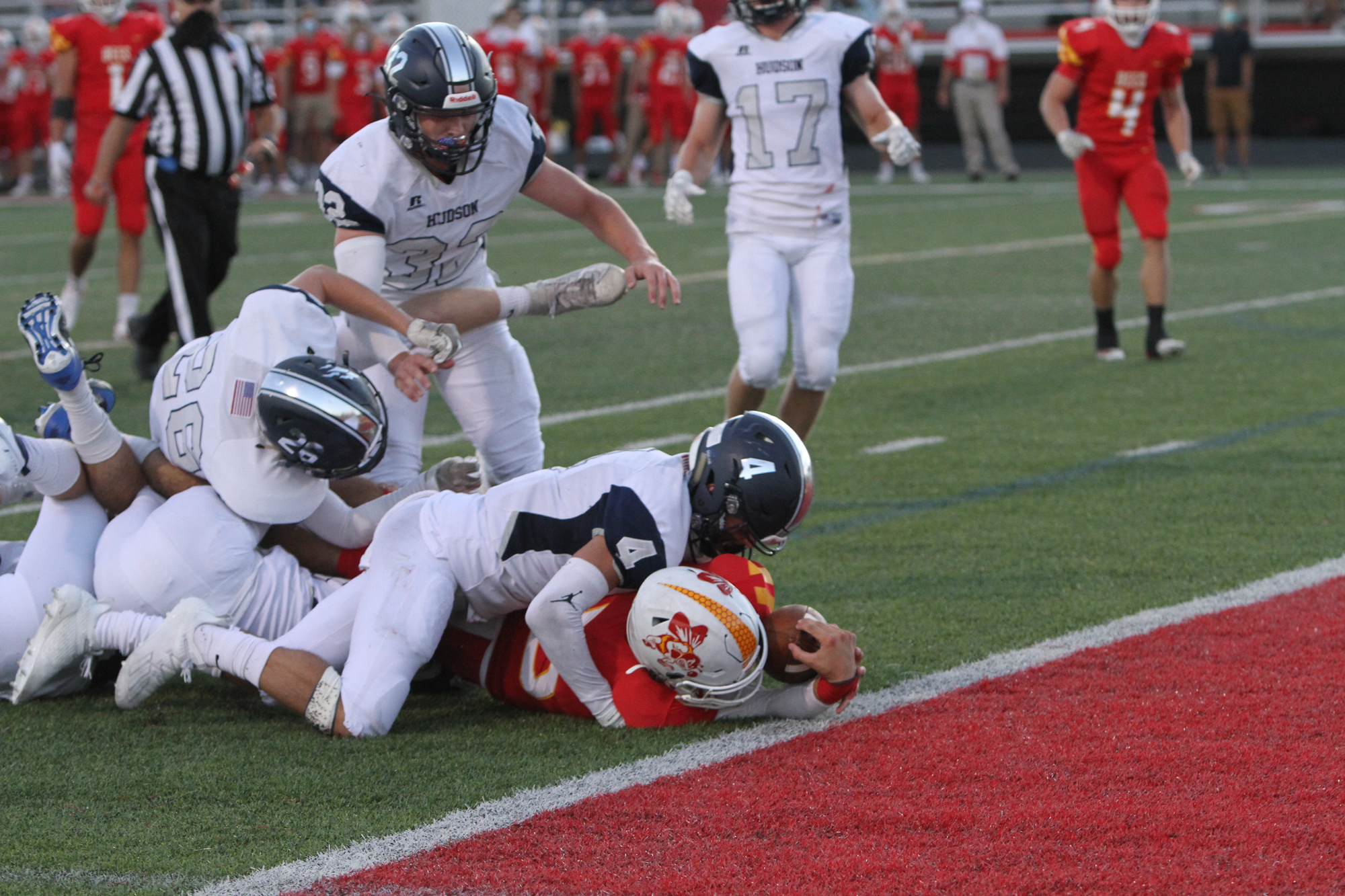 Hudson at Brecksville-Broadview Heights football, September 4, 2020 ...