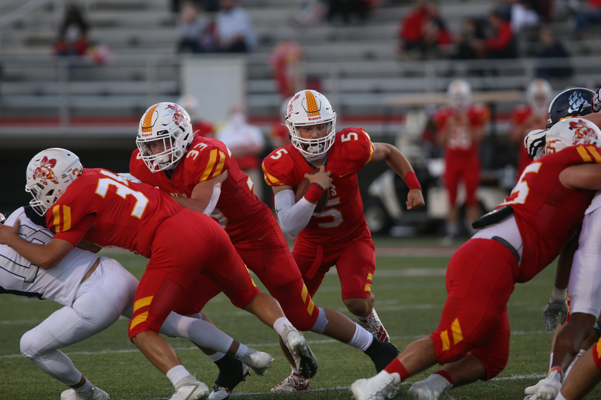 Hudson at Brecksville-Broadview Heights football, September 4, 2020 ...