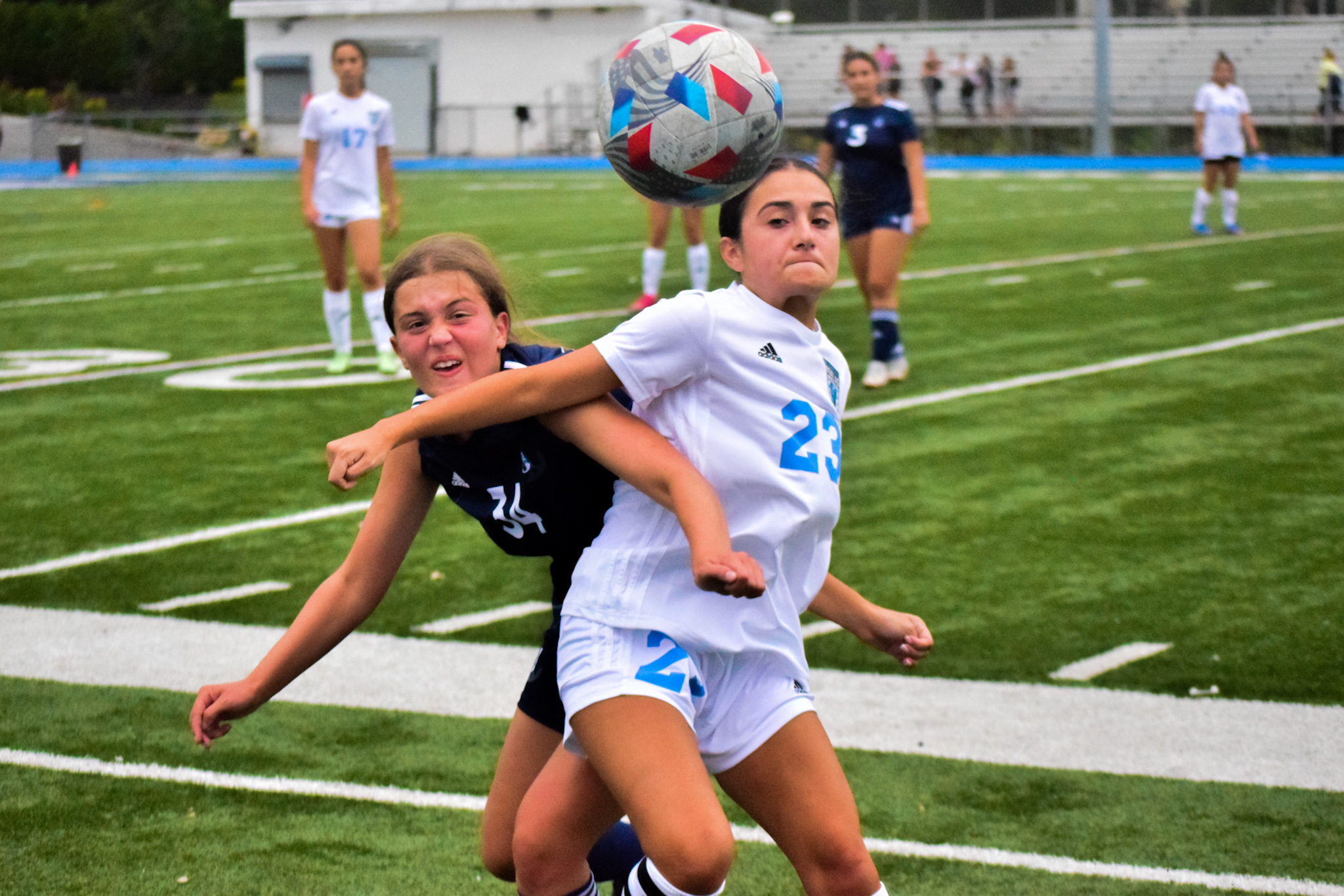 Hill, NDA, and Sea's JV soccer teams came to play this past week ...