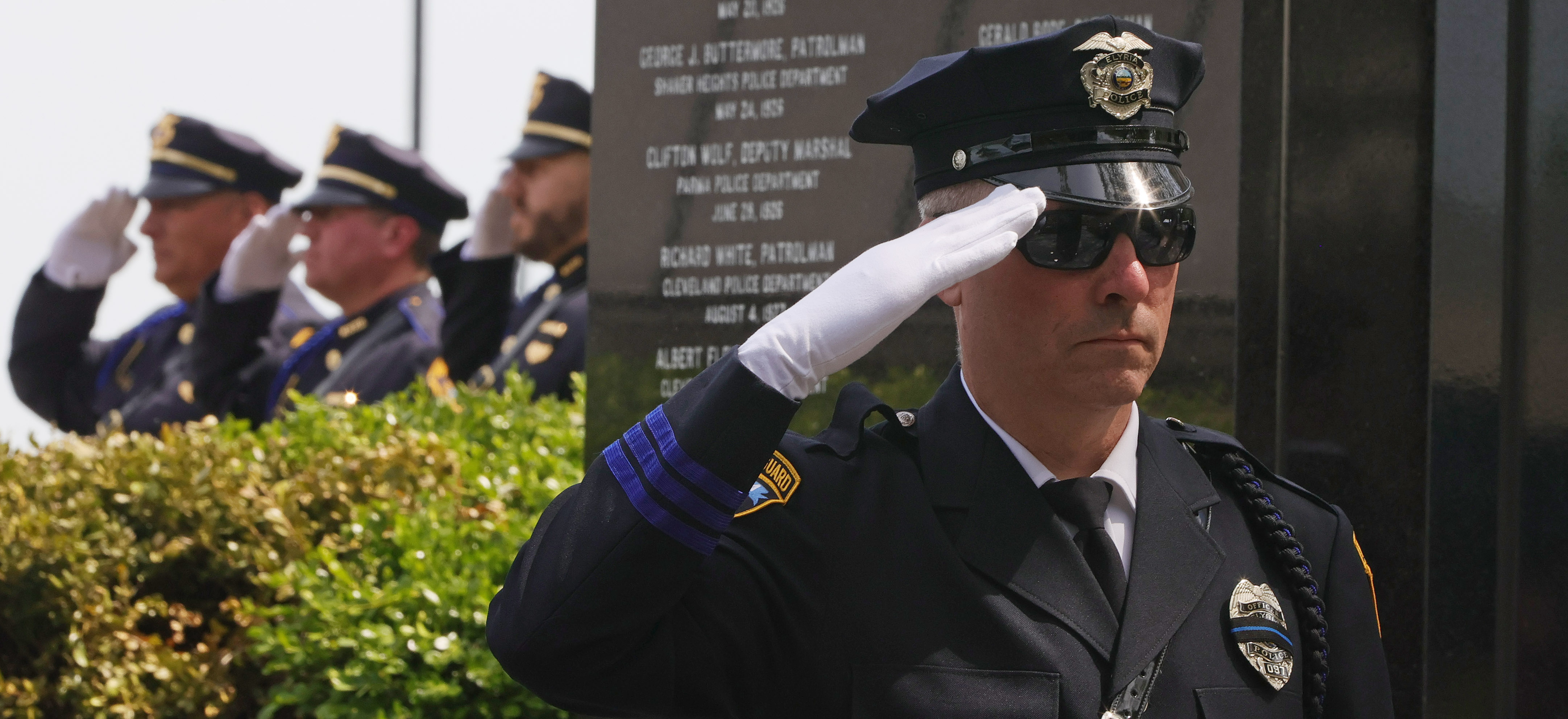 36th annual Greater Cleveland Peace Officers Memorial Service and ...