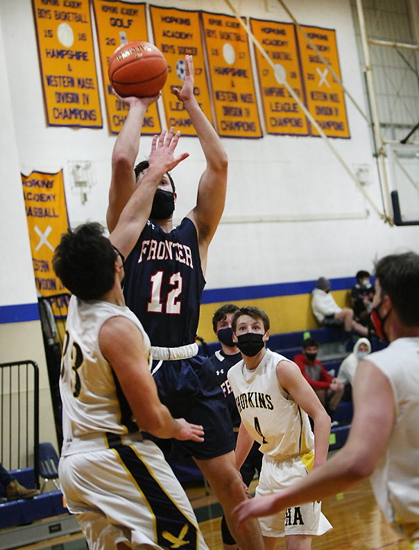 Frontier vs Hopkins Academy boys Basketball 2/2/21 - masslive.com