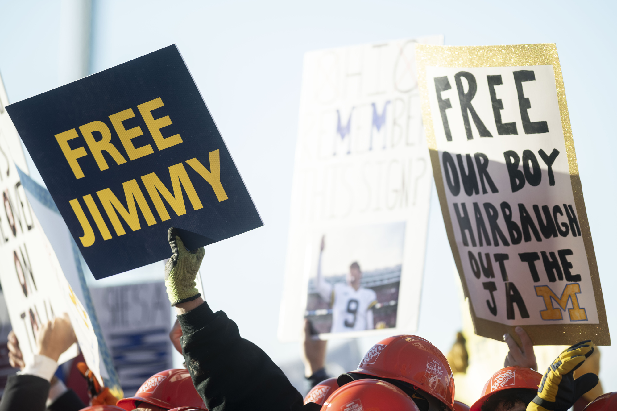 ESPN College GameDay signs in Ann Arbor - mlive.com