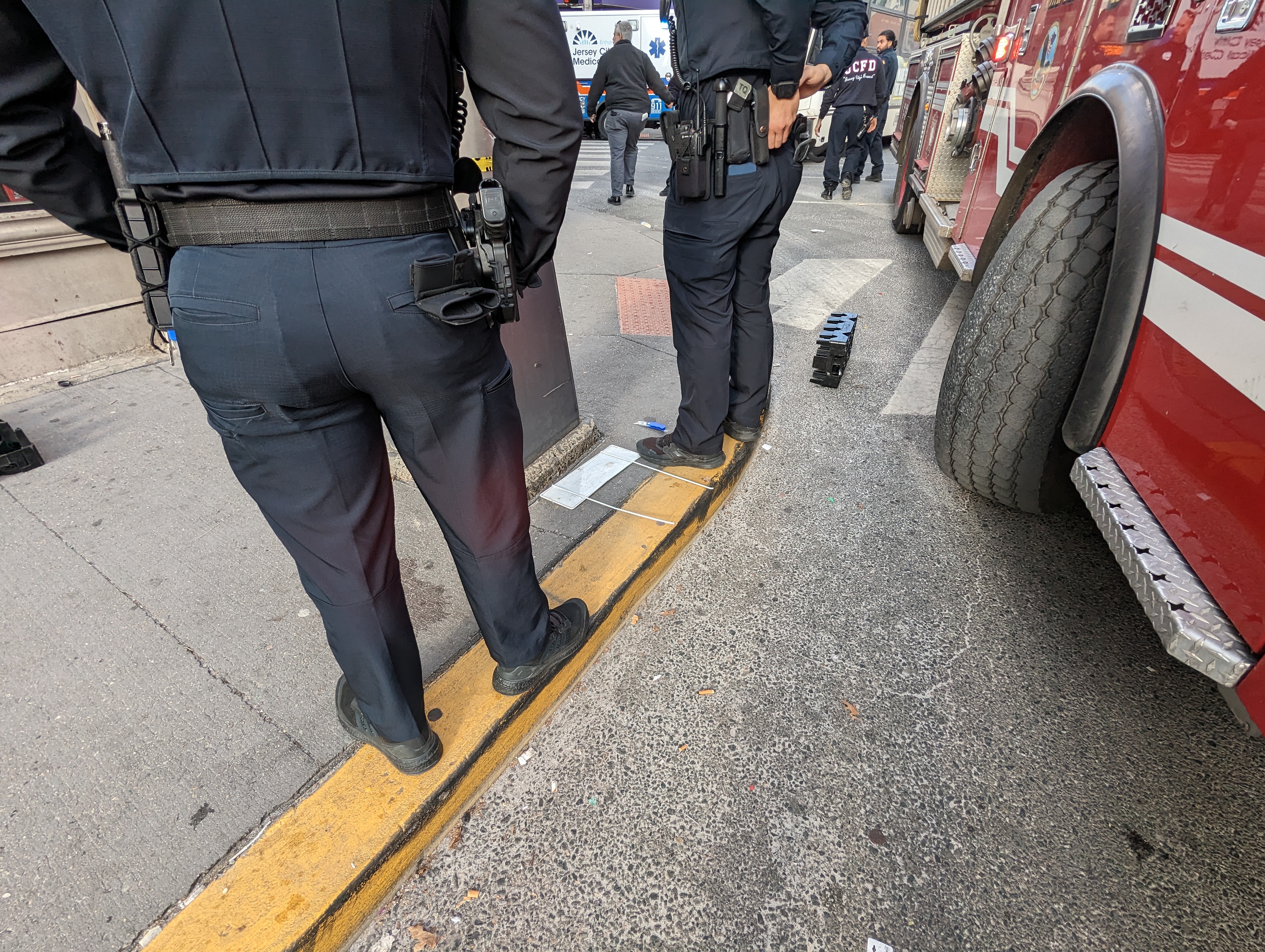 Police investigate slashing in Jersey City, Feb. 6, 2023 - nj.com