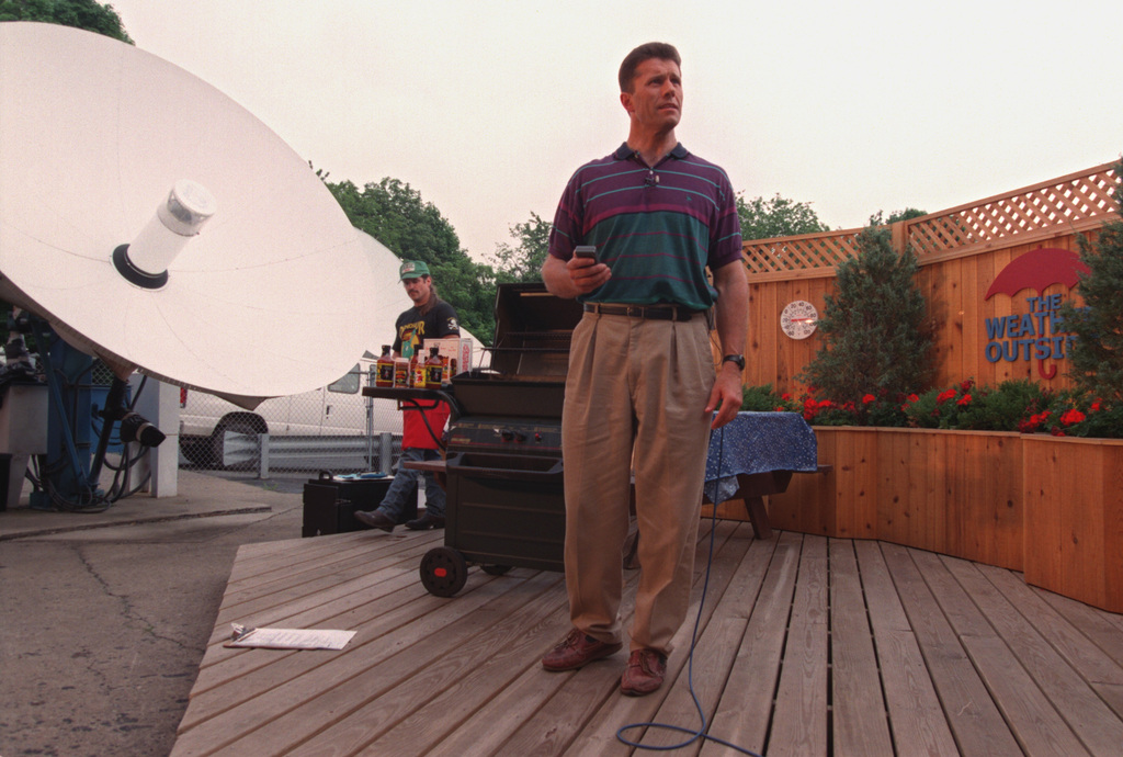 Meteorologist Wayne Mahar over the years - syracuse.com