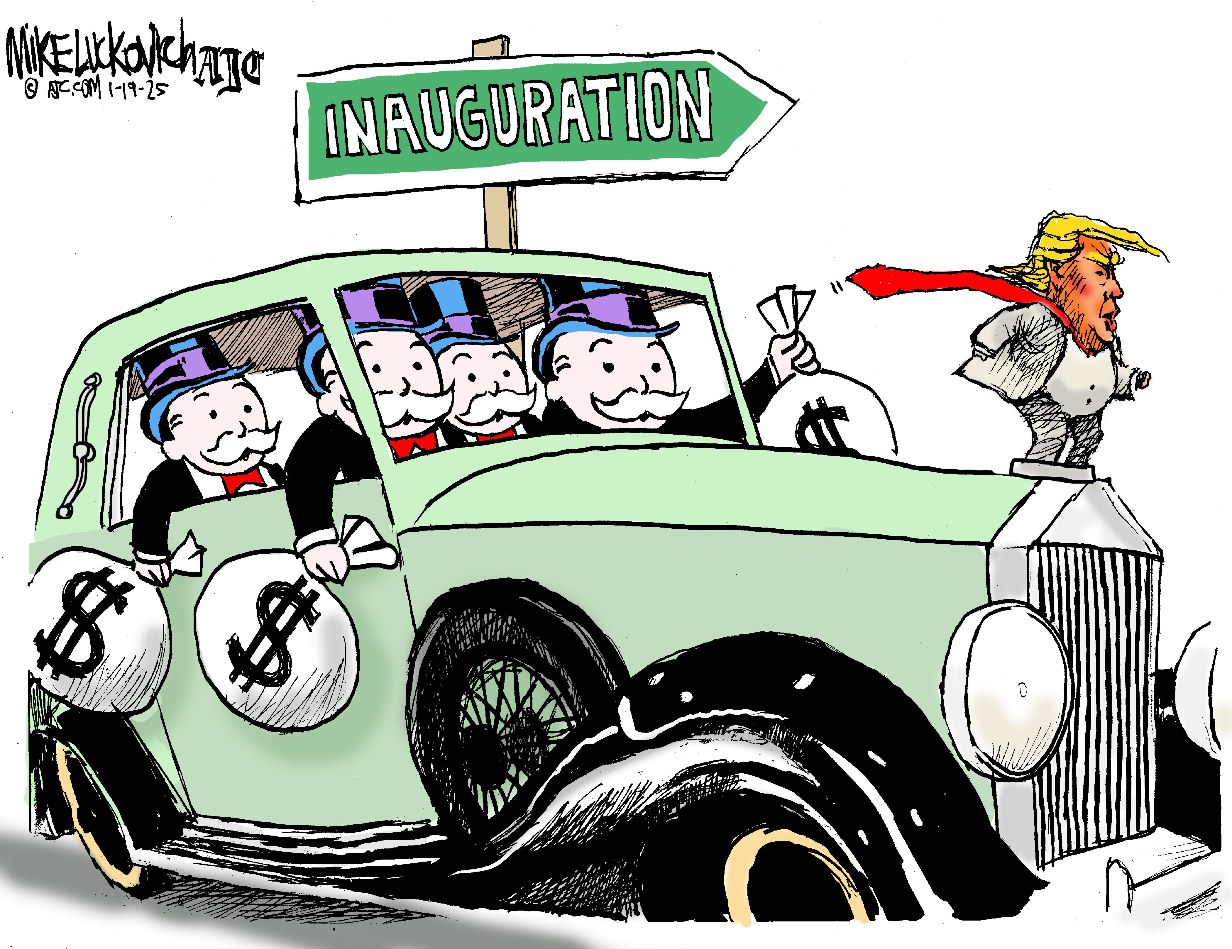 Editorial cartoons for Jan. 19, 2025 - oregonlive.com
