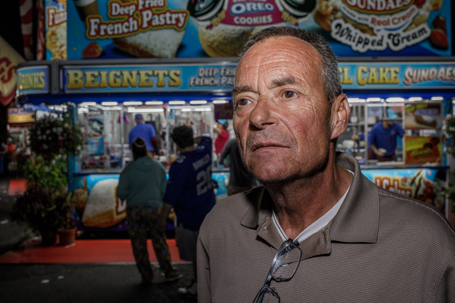 ‘I am where I want to be’; With his stalls at The Big E, Mark Piche ...