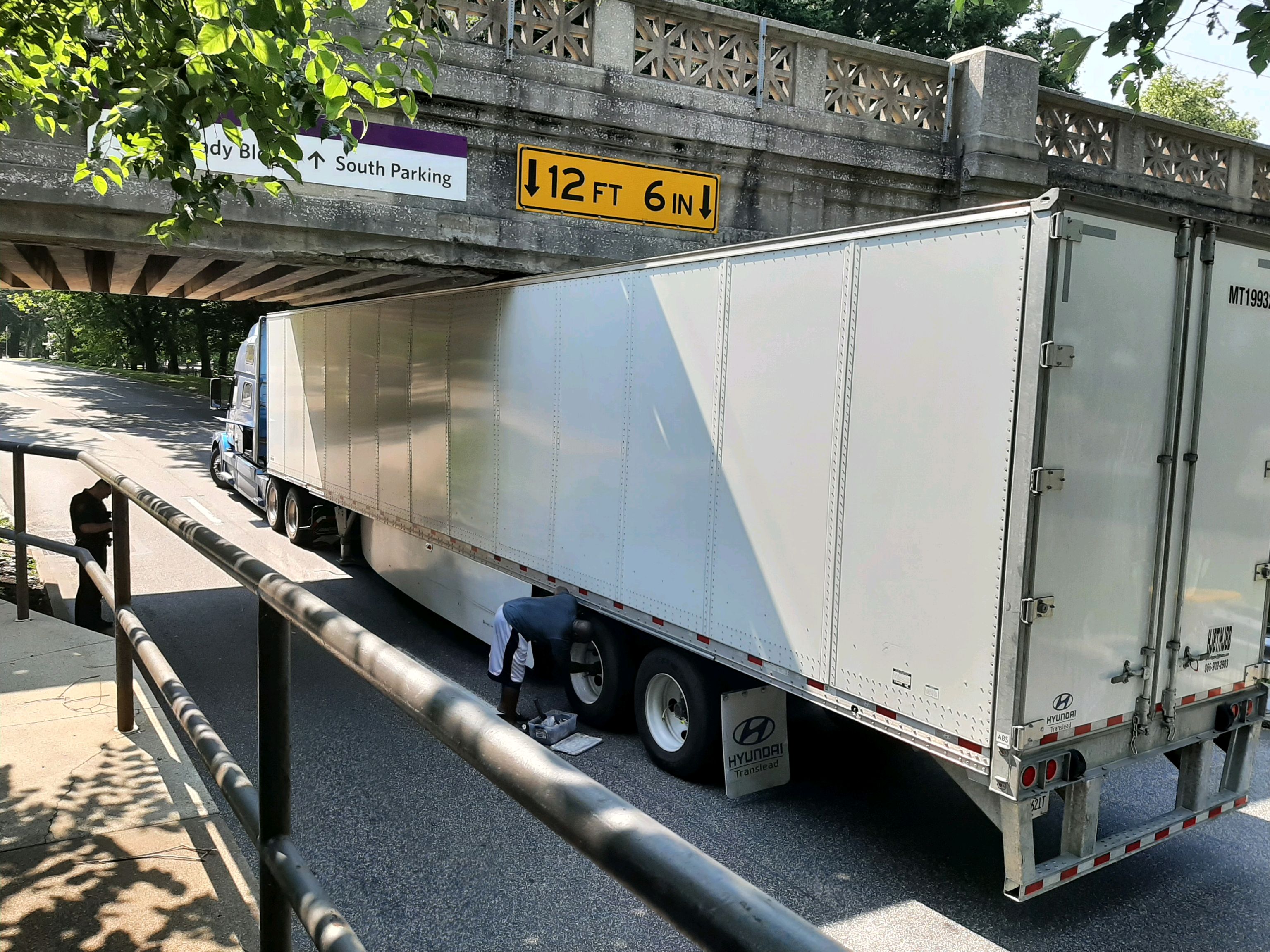 Trucks hit bridge in Harrisburg - pennlive.com