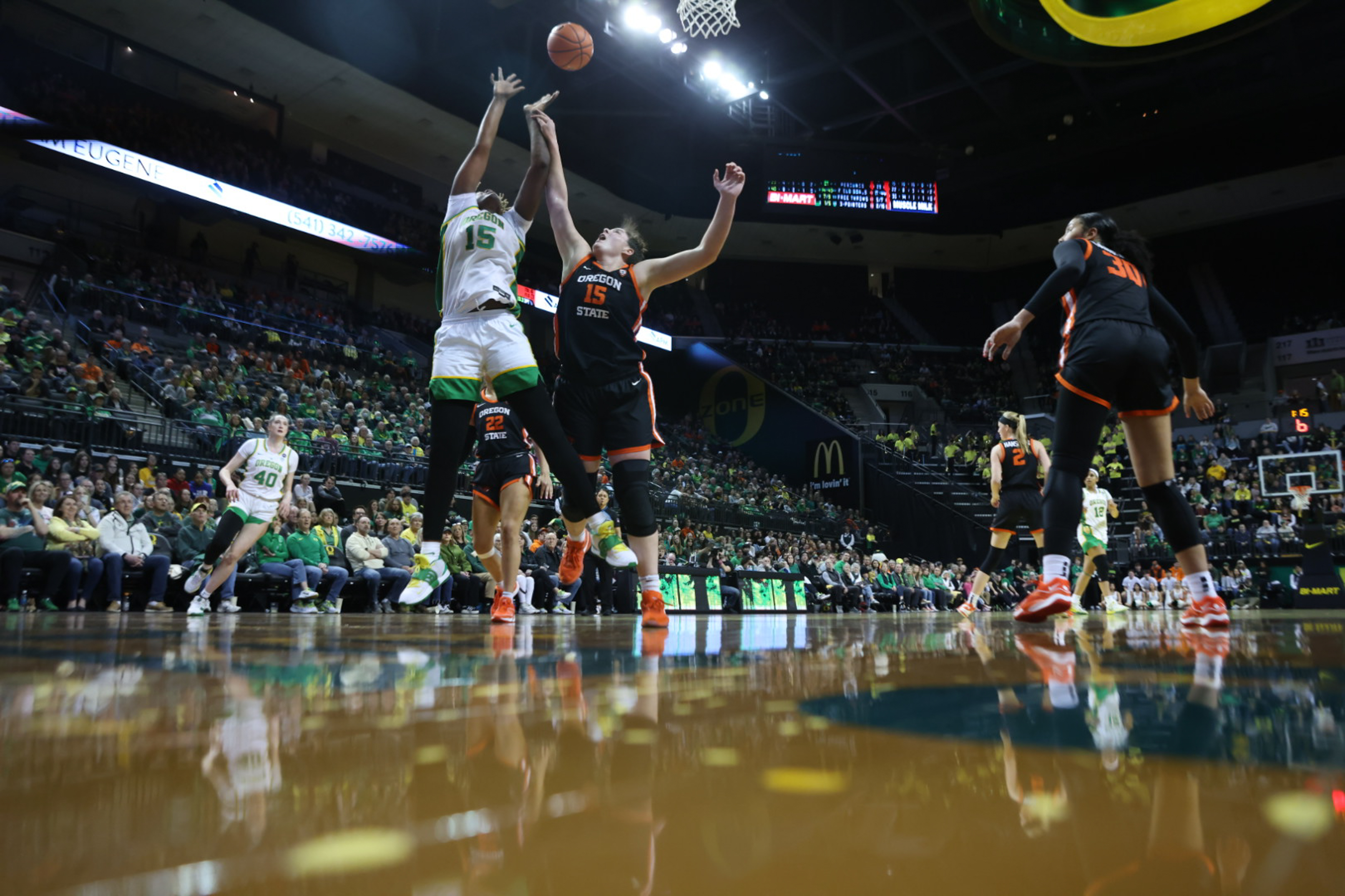 Oregon Ducks vs. No. 18 Oregon State Beavers women's basketball: Feb. 4 ...