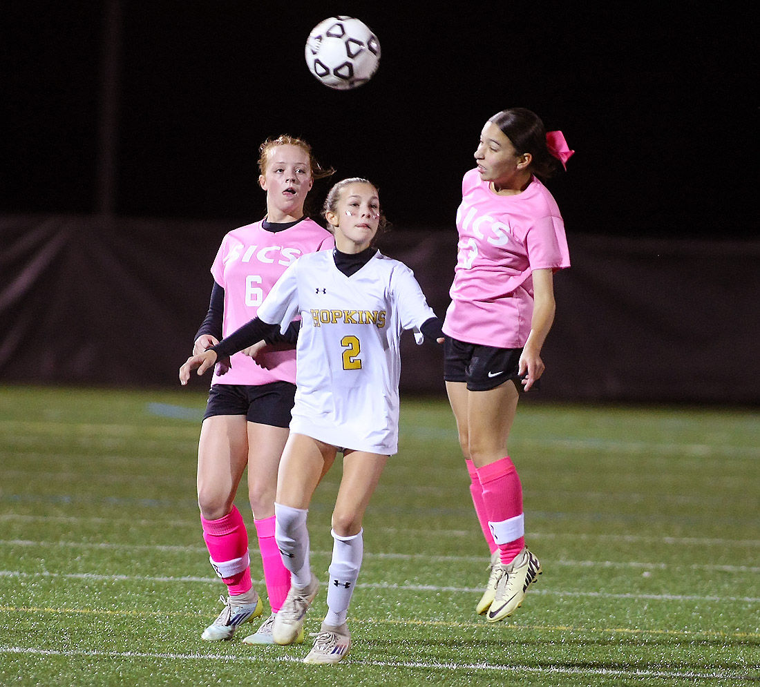 Hopkins Academy vs Springfield International Charter girls Soccer 10/9 ...