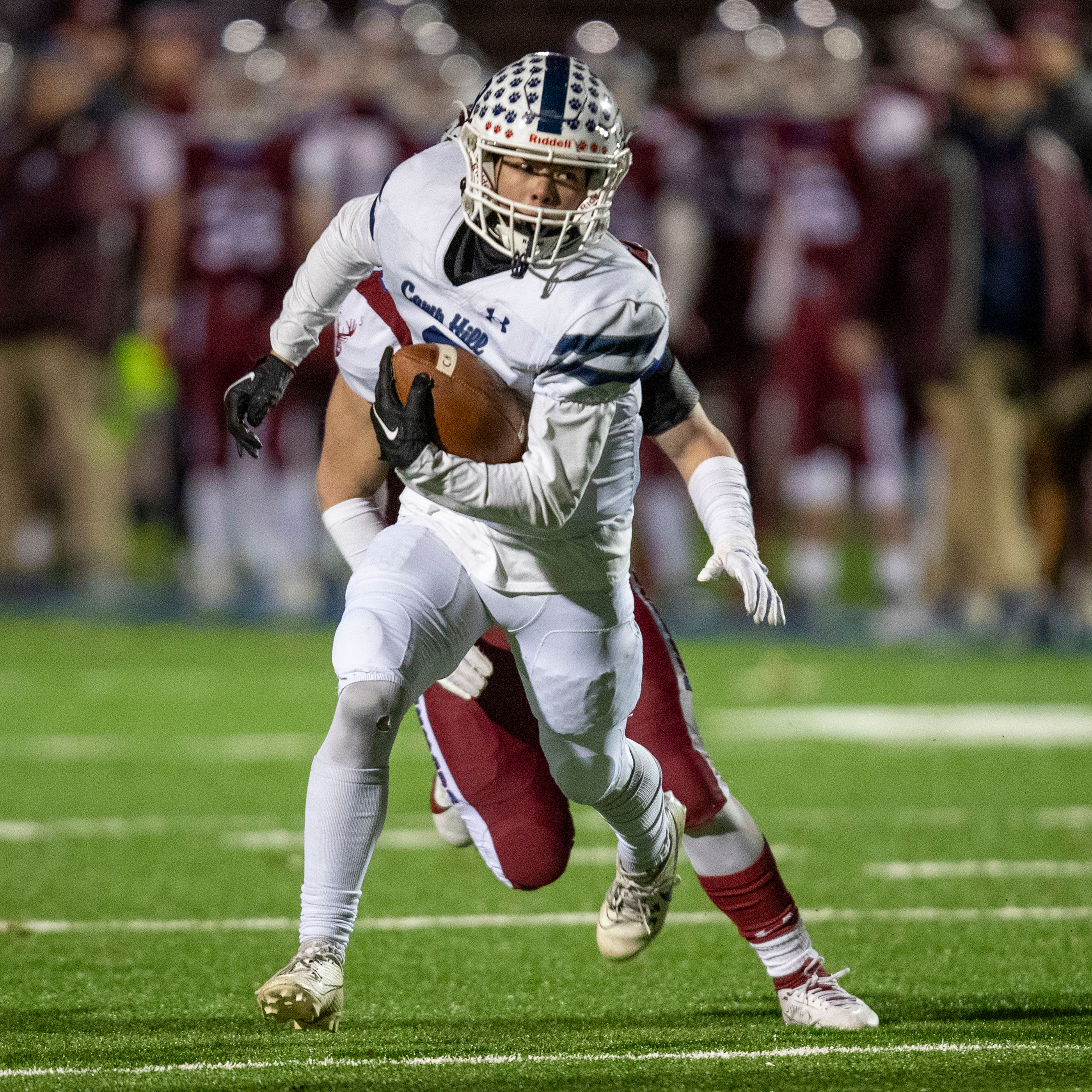 Camp Hill at Dunmore in a 2023 PIAA Quarterfinal football game ...