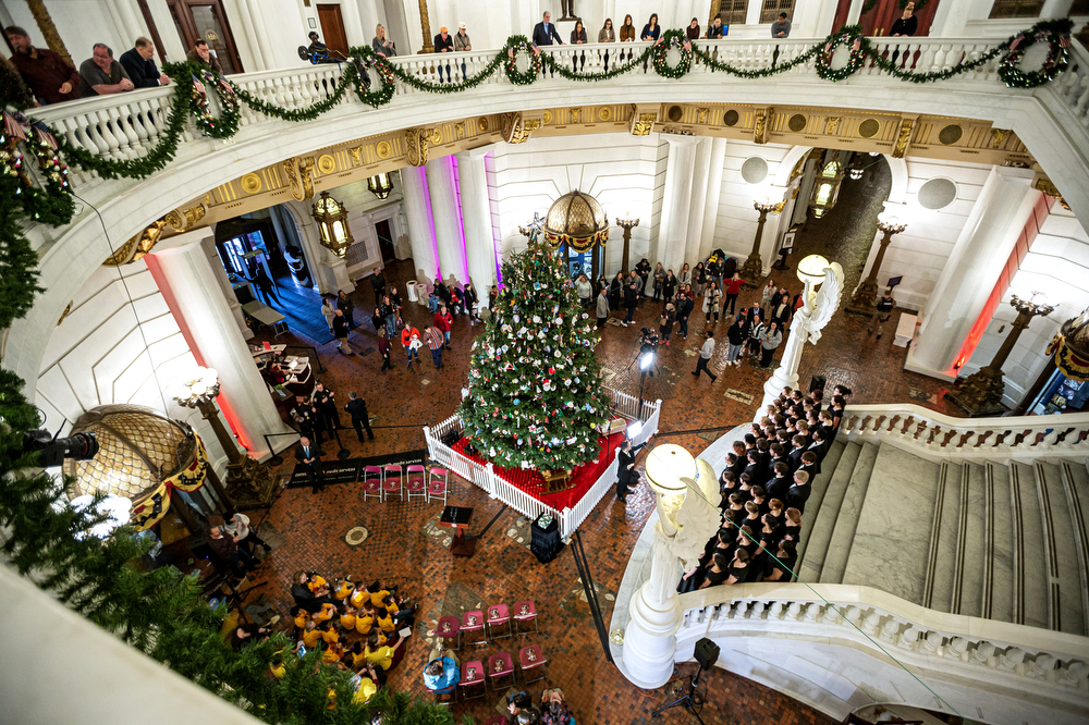 Capitol Christmas tree lighting ceremony - pennlive.com
