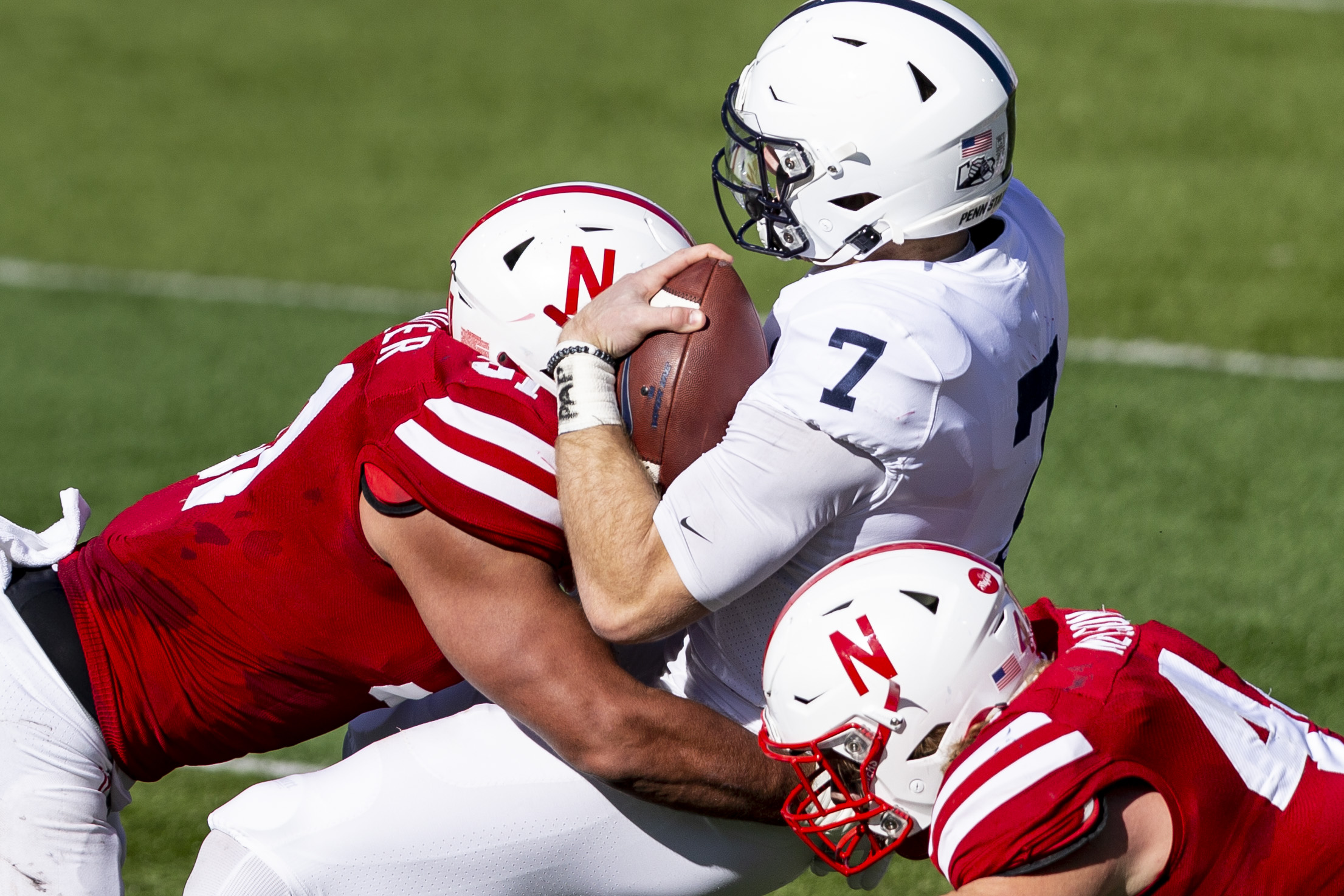 Scenes from Penn State-Nebraska on Nov. 14, 2020 at Memorial Stadium ...