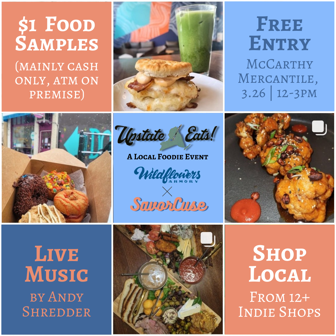 A local food event designed by foodies especially for foodies