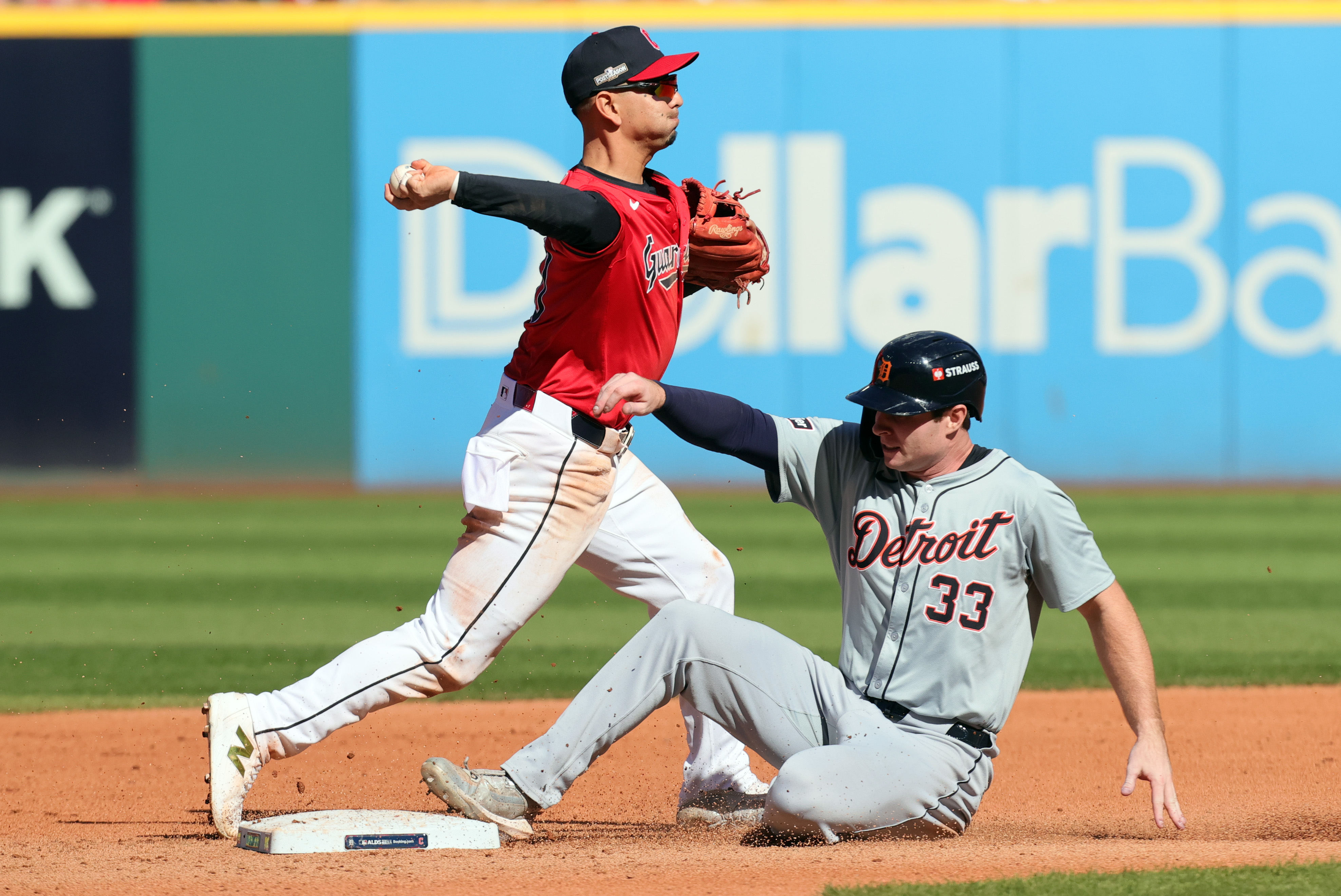Cleveland Guardians vs. Detroit Tigers in game 1of ALDS, October 5 ...