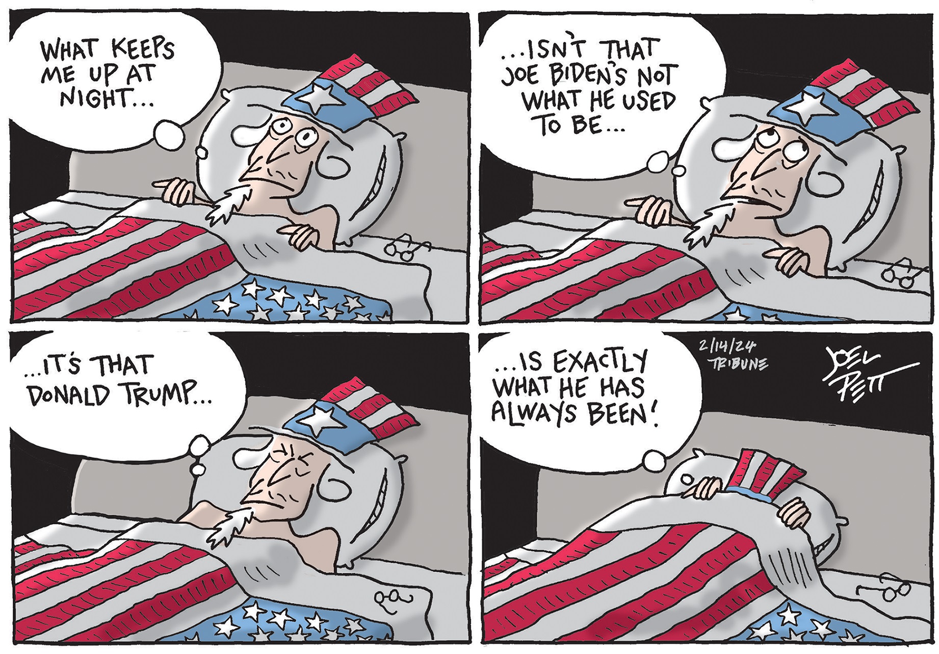 Editorial cartoons for Feb. 18, 2024 - syracuse.com