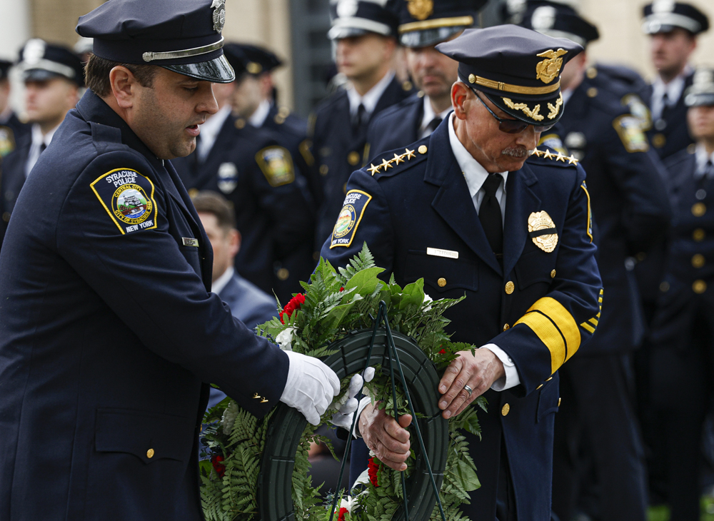 Syracuse Police Department honors Officer Michael Jensen and other ...