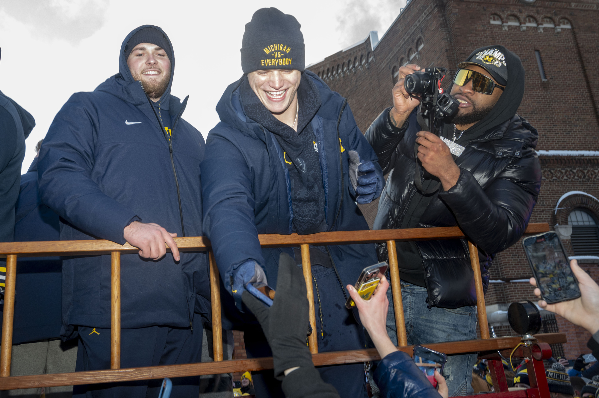 Michigan football celebrated as national champions at parade in Ann ...