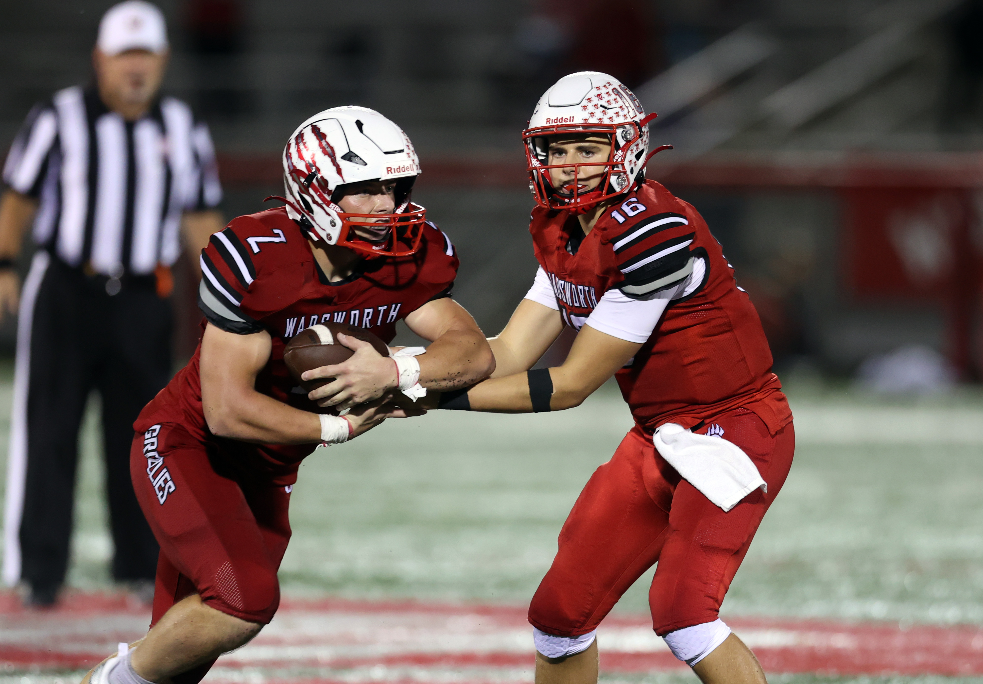 High school football; Hudson at Wadsworth, September 27, 2024 ...