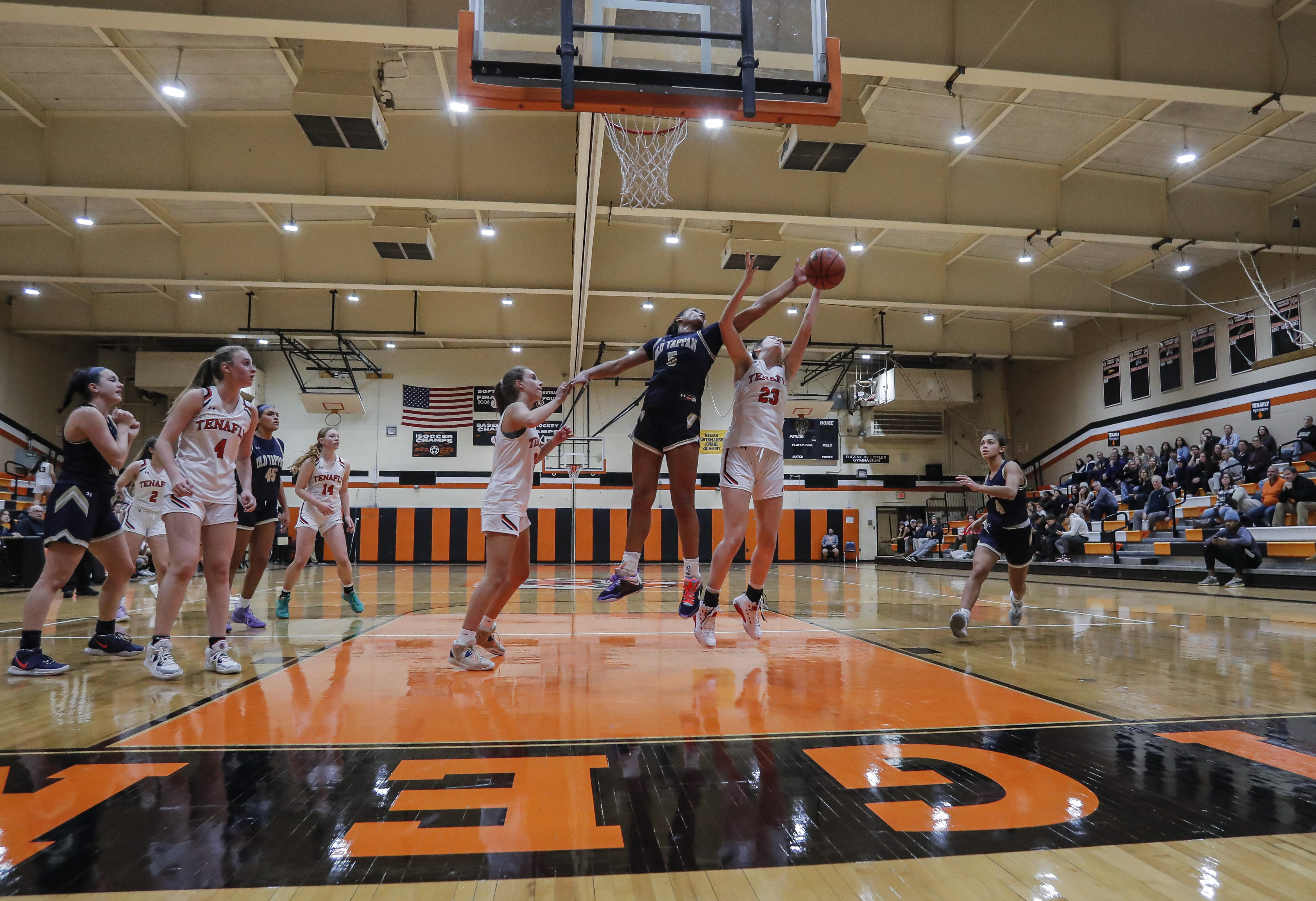 Girls Basketball: Tenafly vs. Old Tappan, Rylie Theuerkauf scores ...