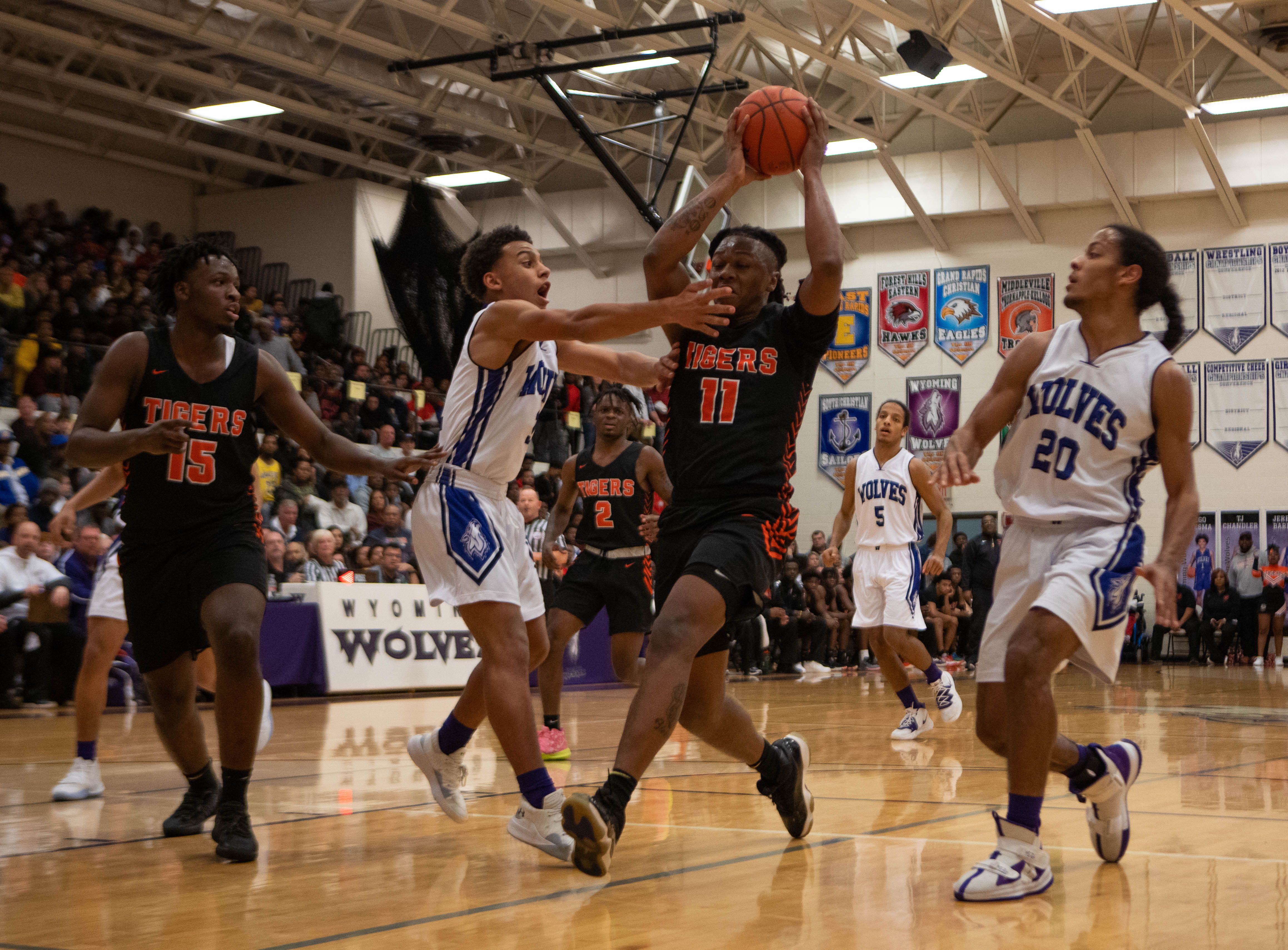 Benton Harbor basketball player Carlos "Scooby" Johnson - mlive.com