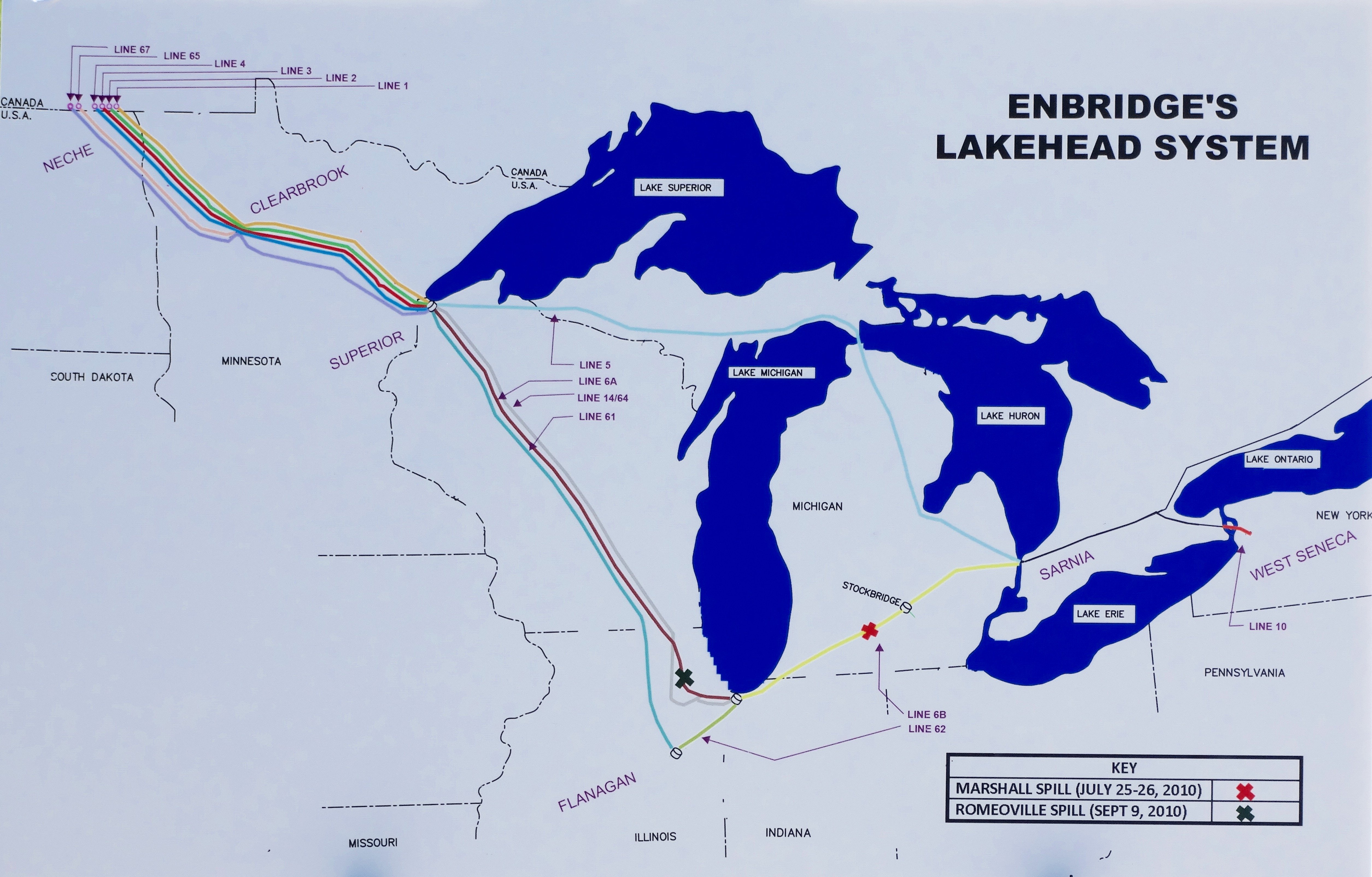 Enbridge Line 5 in Michigan - mlive.com