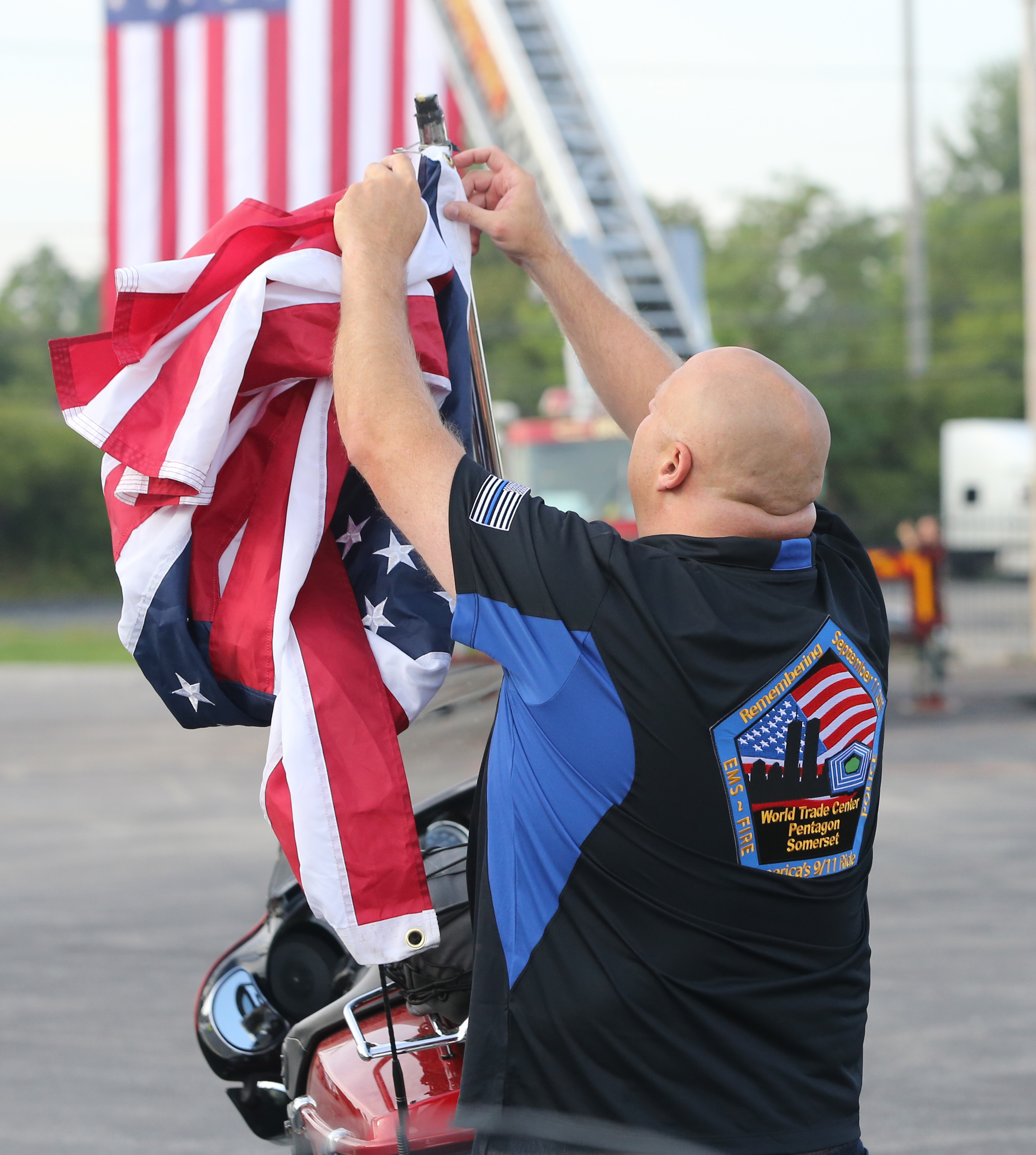 Flags Across America begins their annual ride to the 9/11 memorial ...